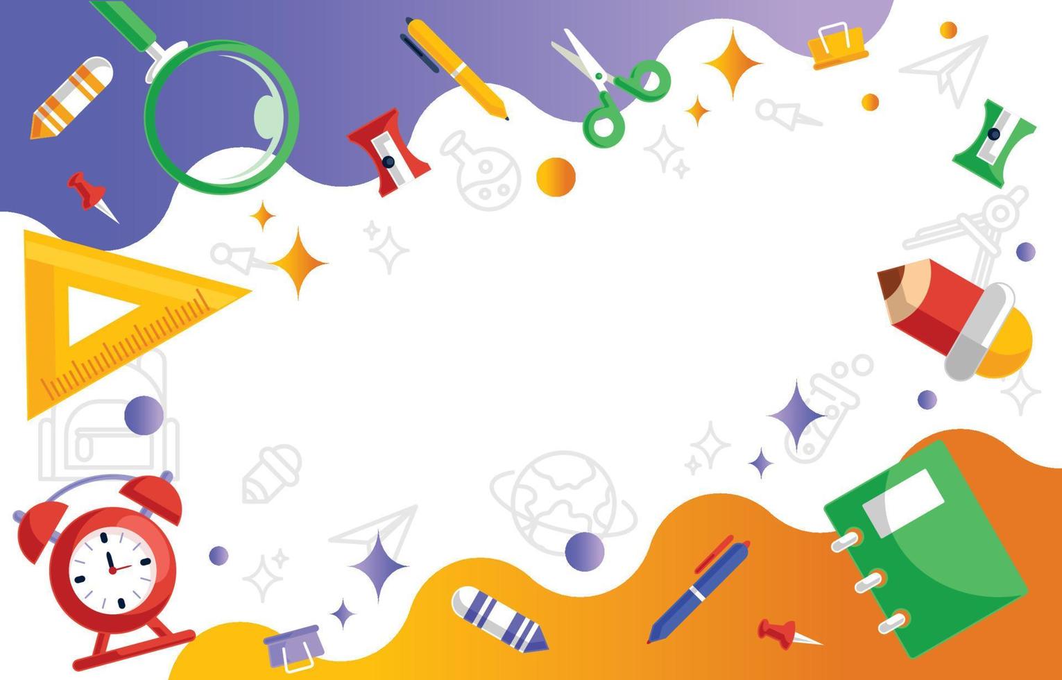 Back to School Background 11676568 Vector Art at Vecteezy Back to School Background 11676568 Vector Art at Vecteezy