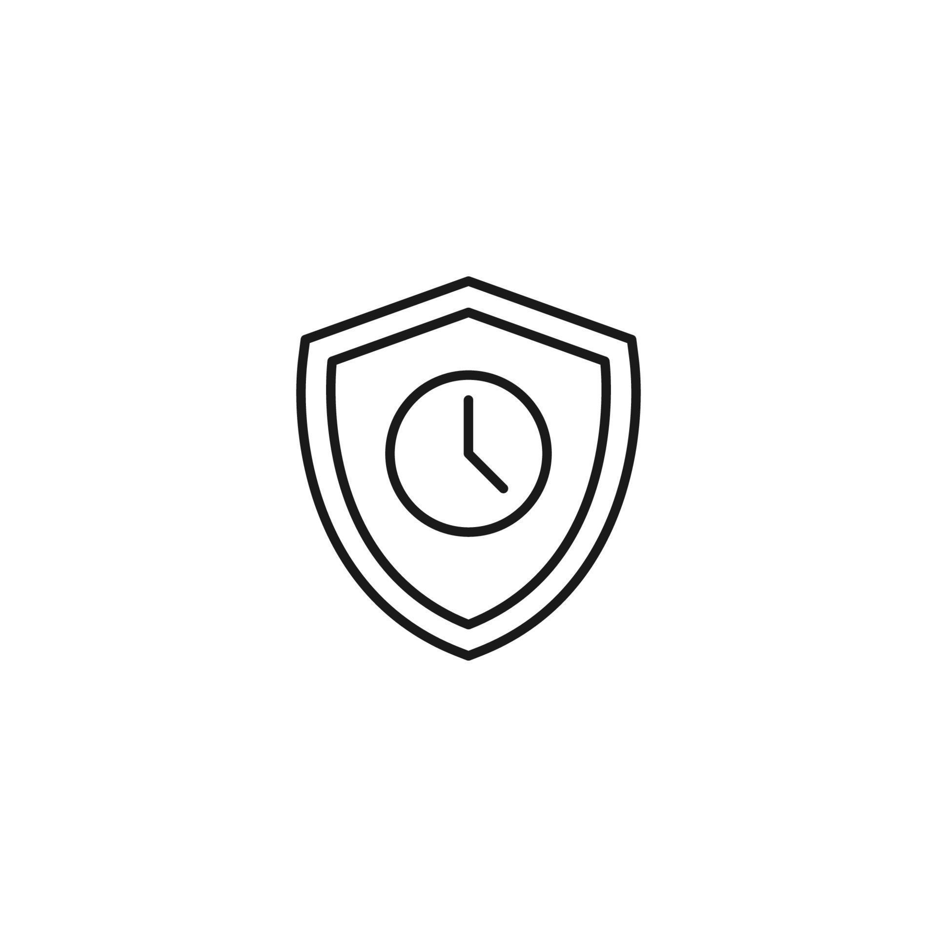 Shield, armor, protection sign. Minimalistic vector symbol drawn with ... Shield, armor, protection sign. Minimalistic vector symbol drawn with ...
