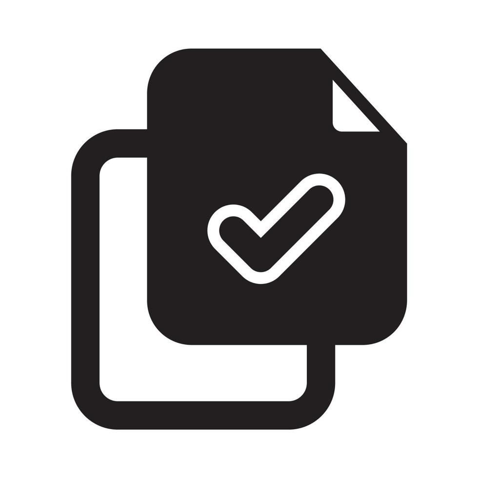 Copy Files Icon Solid Style 11679128 Vector Art at Vecteezy