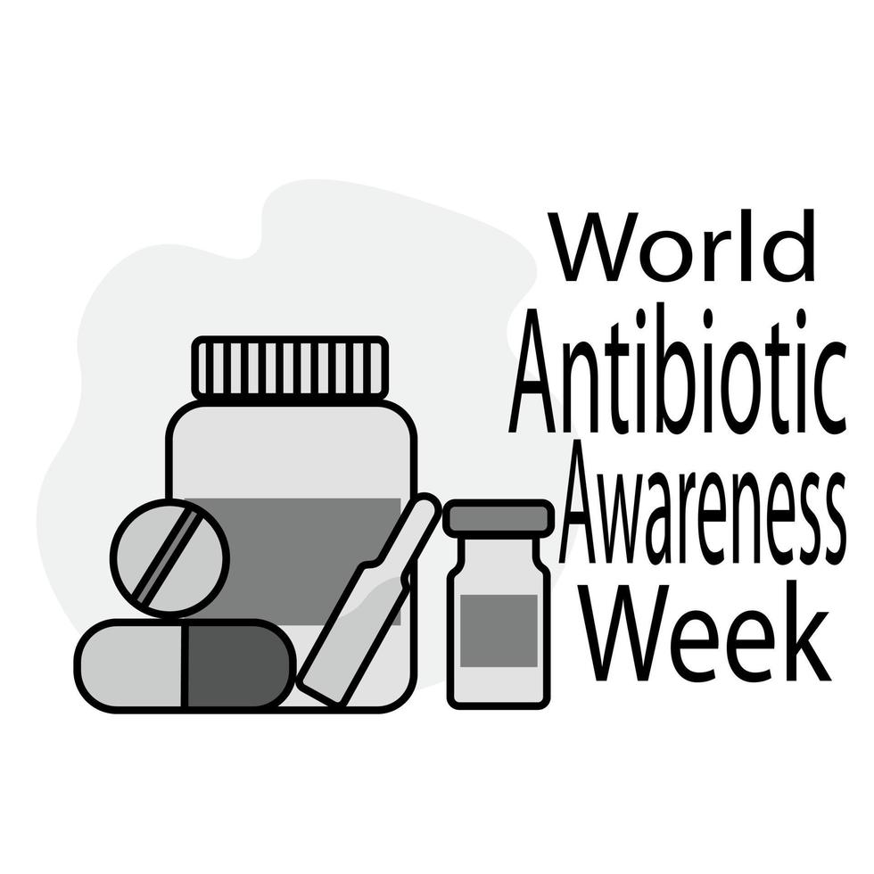 World Antibiotic Awareness Week Idea For A Poster Banner Flyer Or