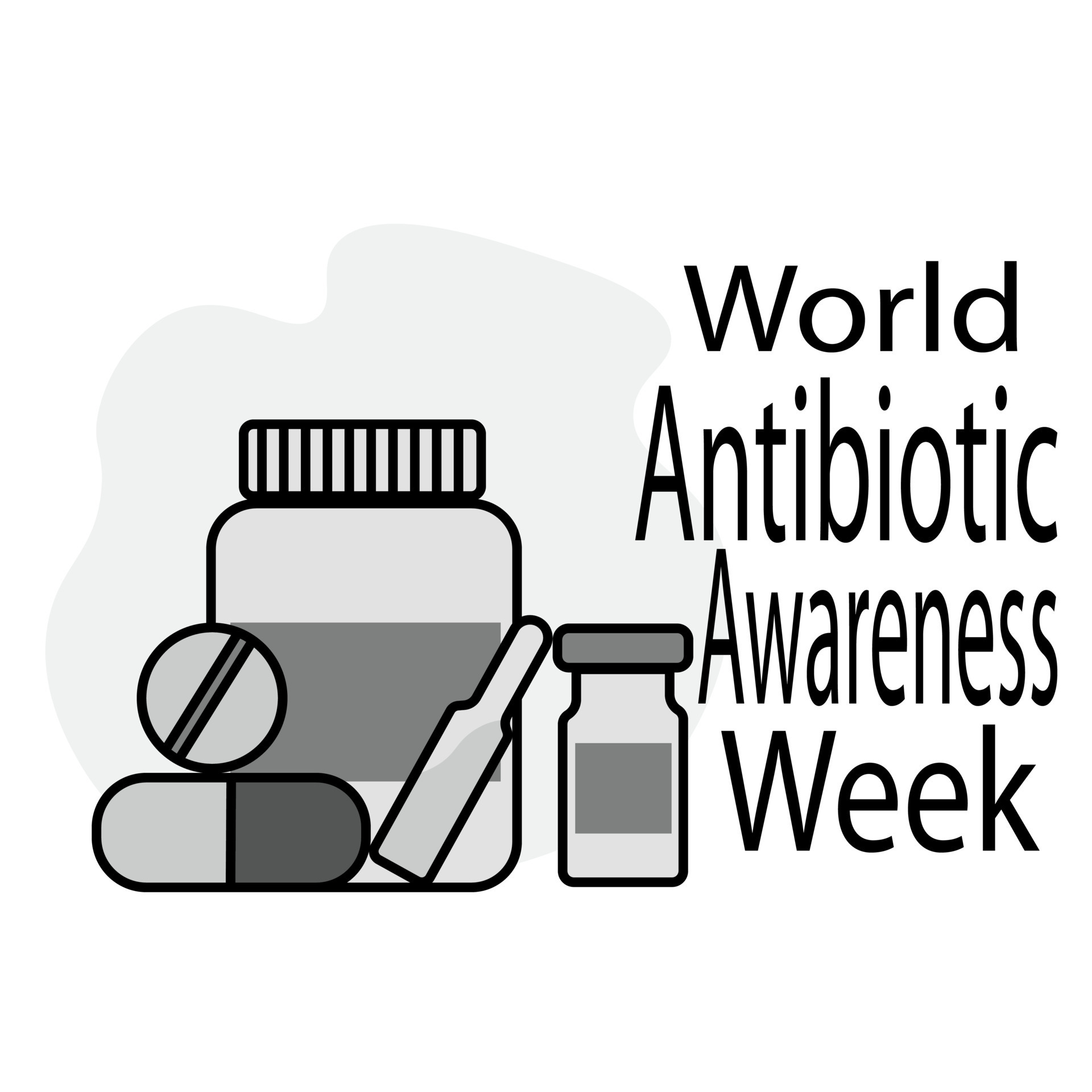 World Antibiotic Awareness Week Idea For A Poster Banner Flyer Or