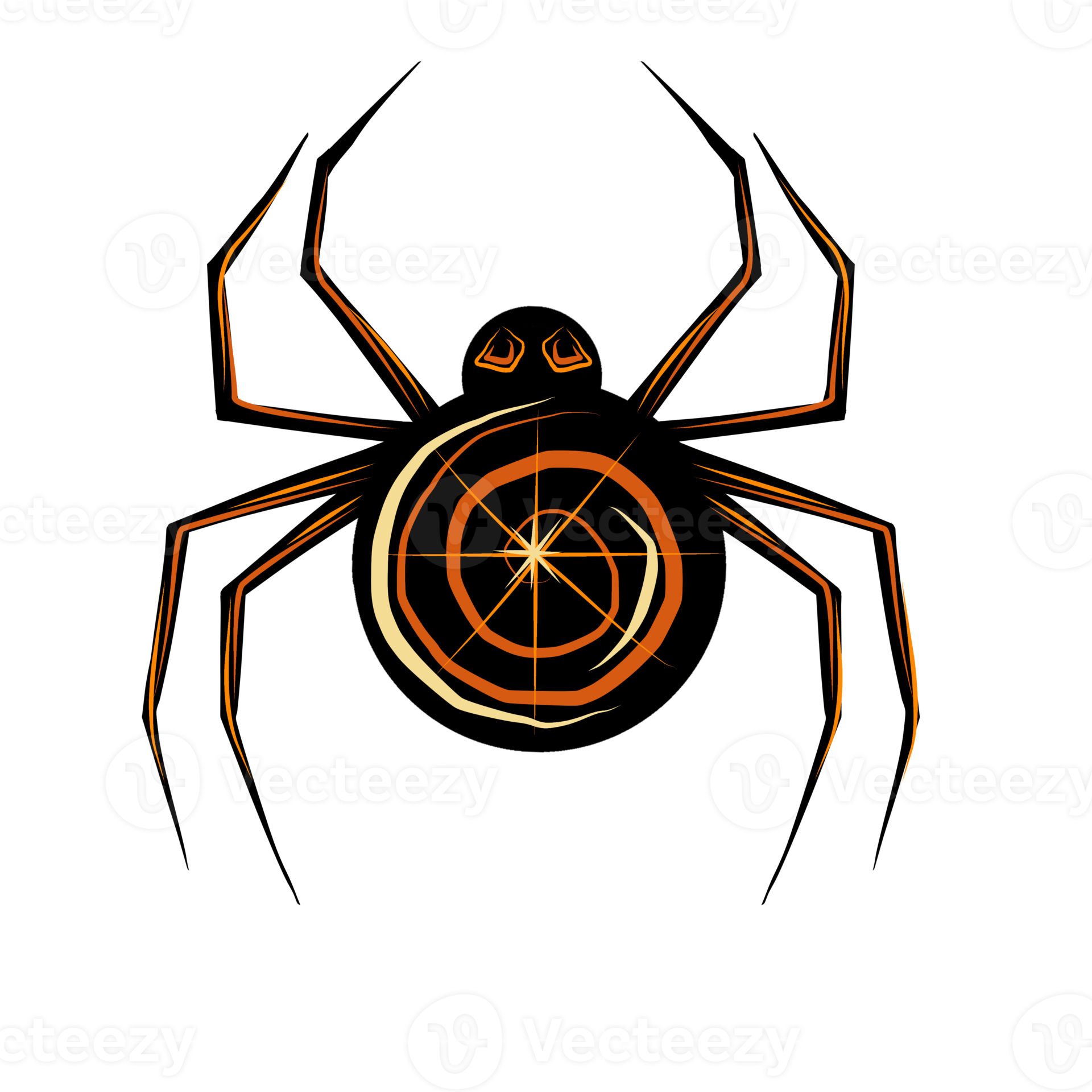 Witch's Spider for Halloween 11699814 PNG