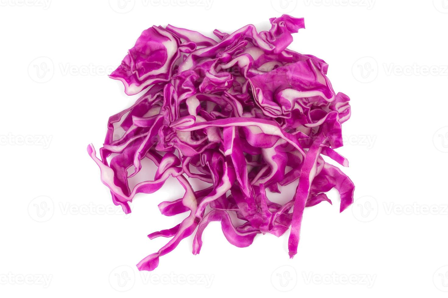 Rebanada De Repollo Morado Aislado Sobre Fondo Blanco 11699970 Foto De Stock En Vecteezy