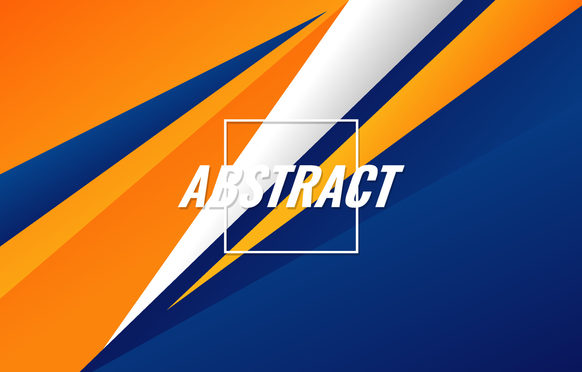 vector illustration modern abstract orange and blue geometric ... vector illustration modern abstract orange and blue geometric ...