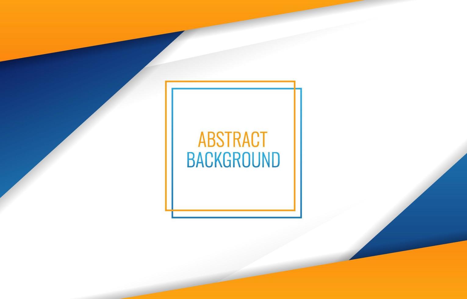 vector illustration modern abstract orange and blue geometric ... vector illustration modern abstract orange and blue geometric ...