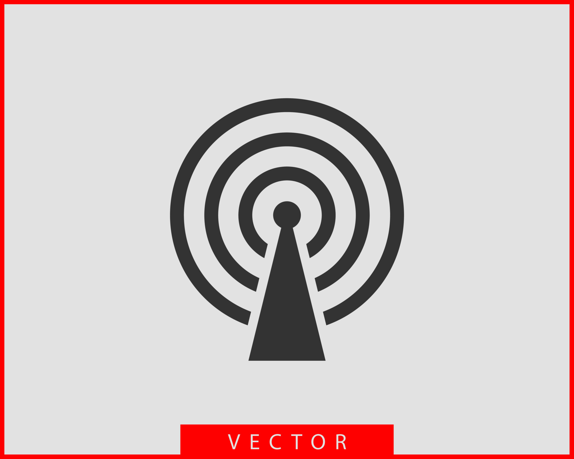 Free wi fi icon. Connection zone wifi vector symbol. Radio waves signal. 11713300 Vector Art at ...