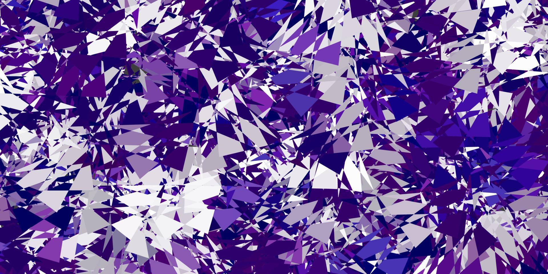 Light purple vector layout with triangle forms. 11716747 Vector Art at ...