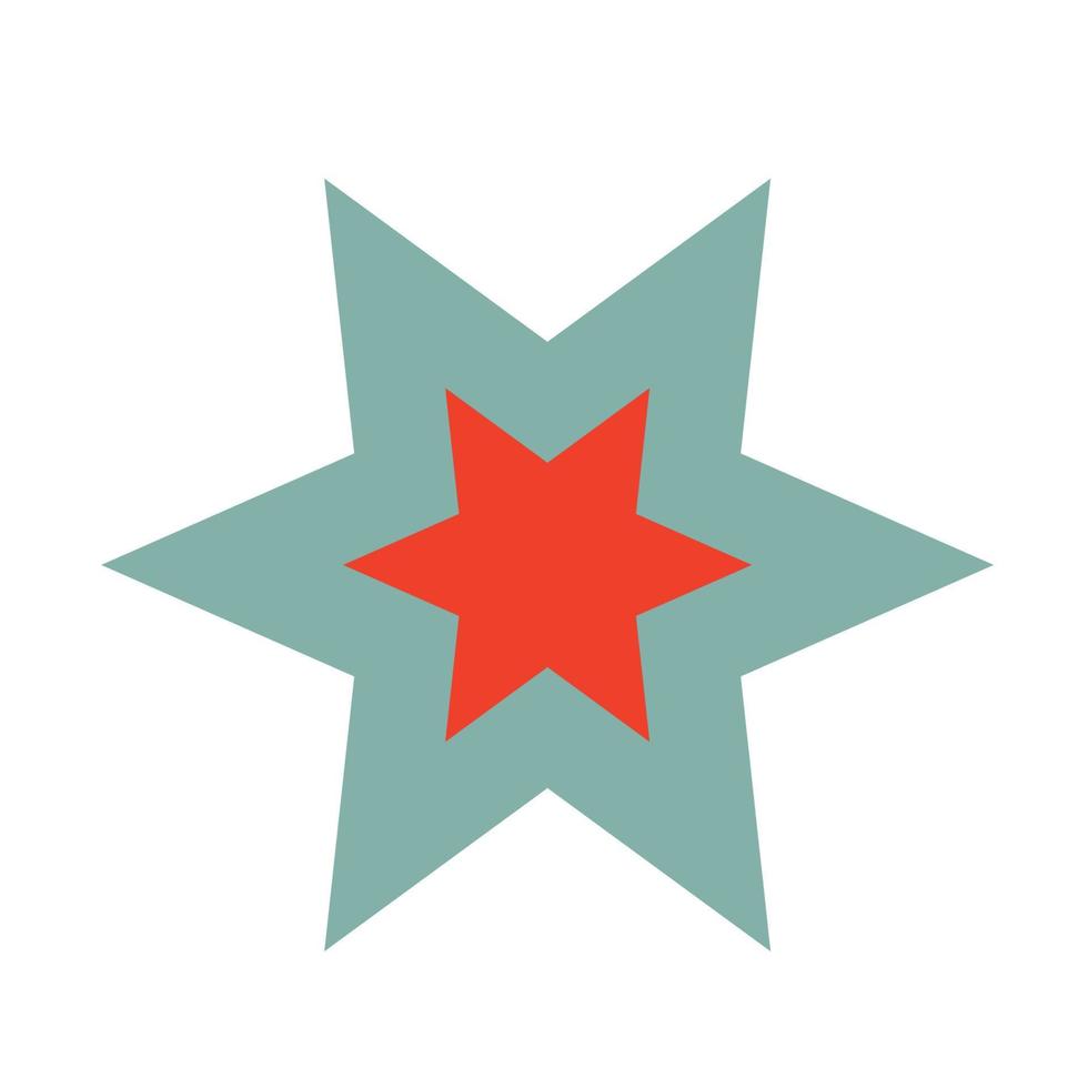 Christmas star .Vector illustration 11717235 Vector Art at Vecteezy