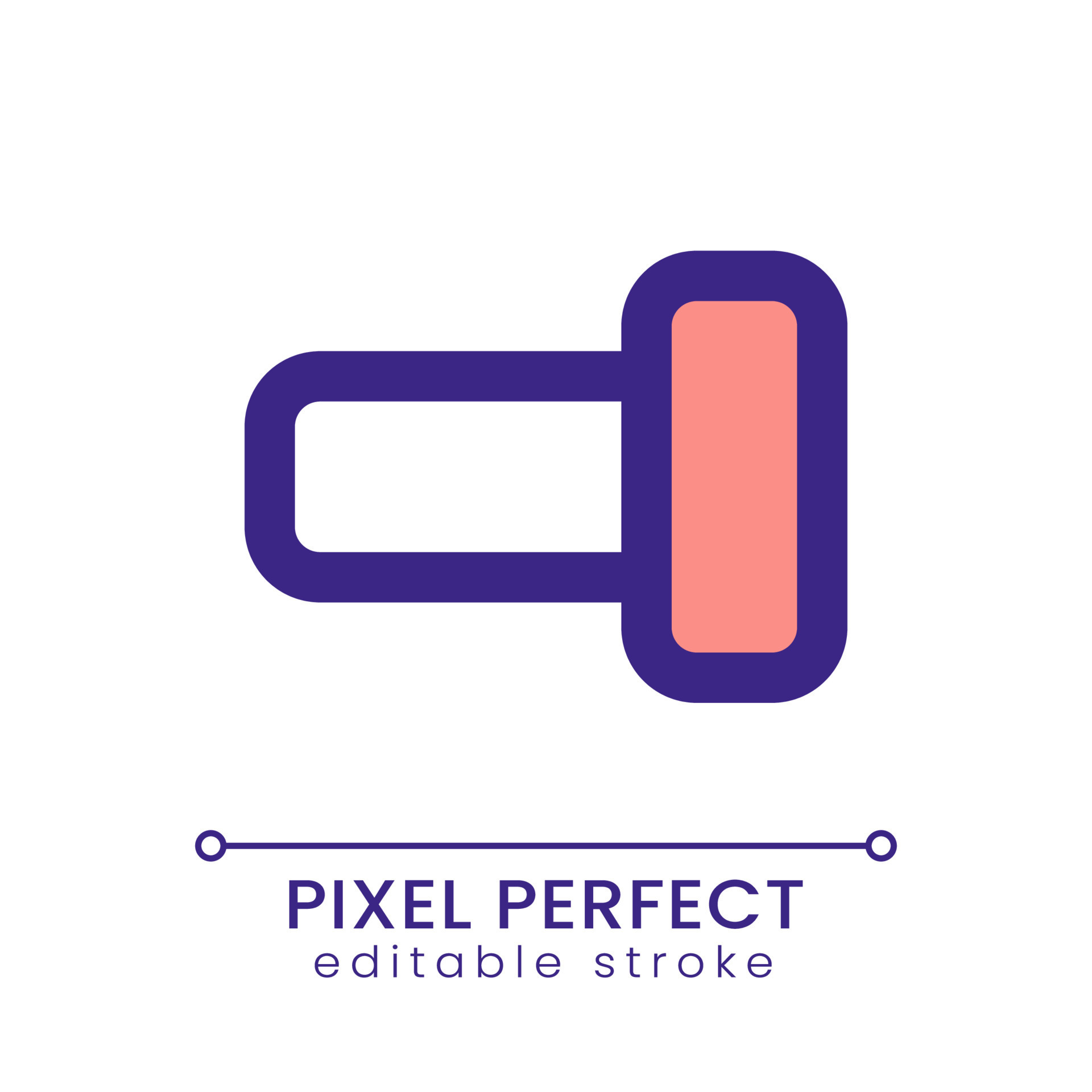 Switch On Pixel Perfect Rgb Color Ui Icon Mobile Application Control Turn On Simple Filled