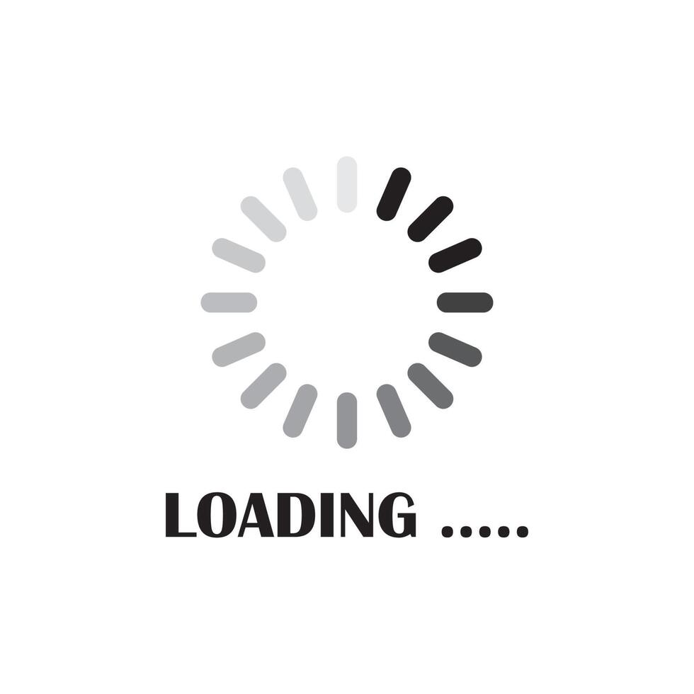 loading or buffering icon logo 11722025 Vector Art at Vecteezy