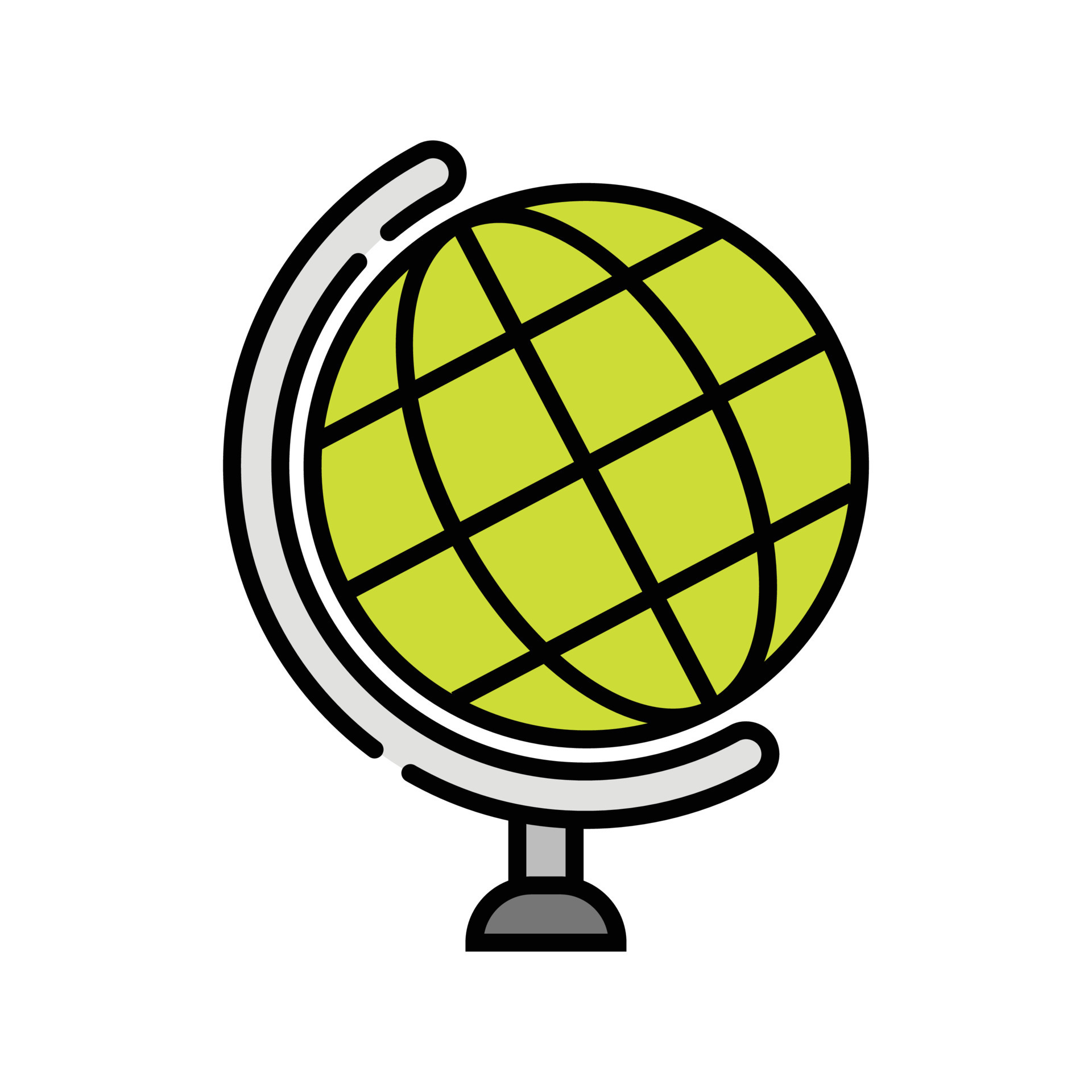 Earth Globe Icon 11722861 Vector Art at Vecteezy