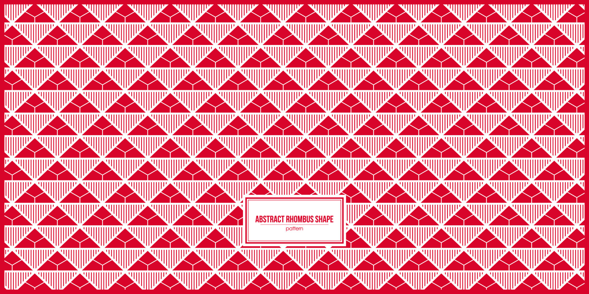Red Abstract Rhombus Shape Pattern 11725040 Vector Art At Vecteezy