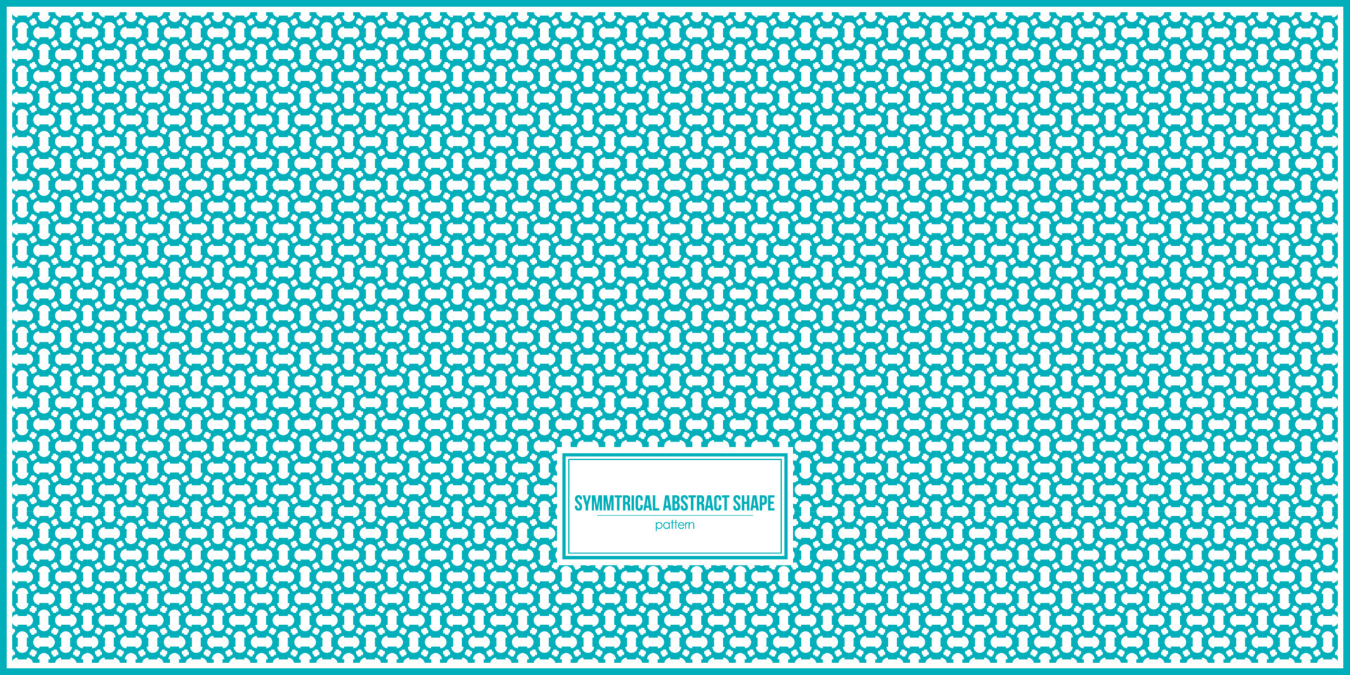 Symmetrical Abstract Shape Pattern With Bright Color Dominant 11725151