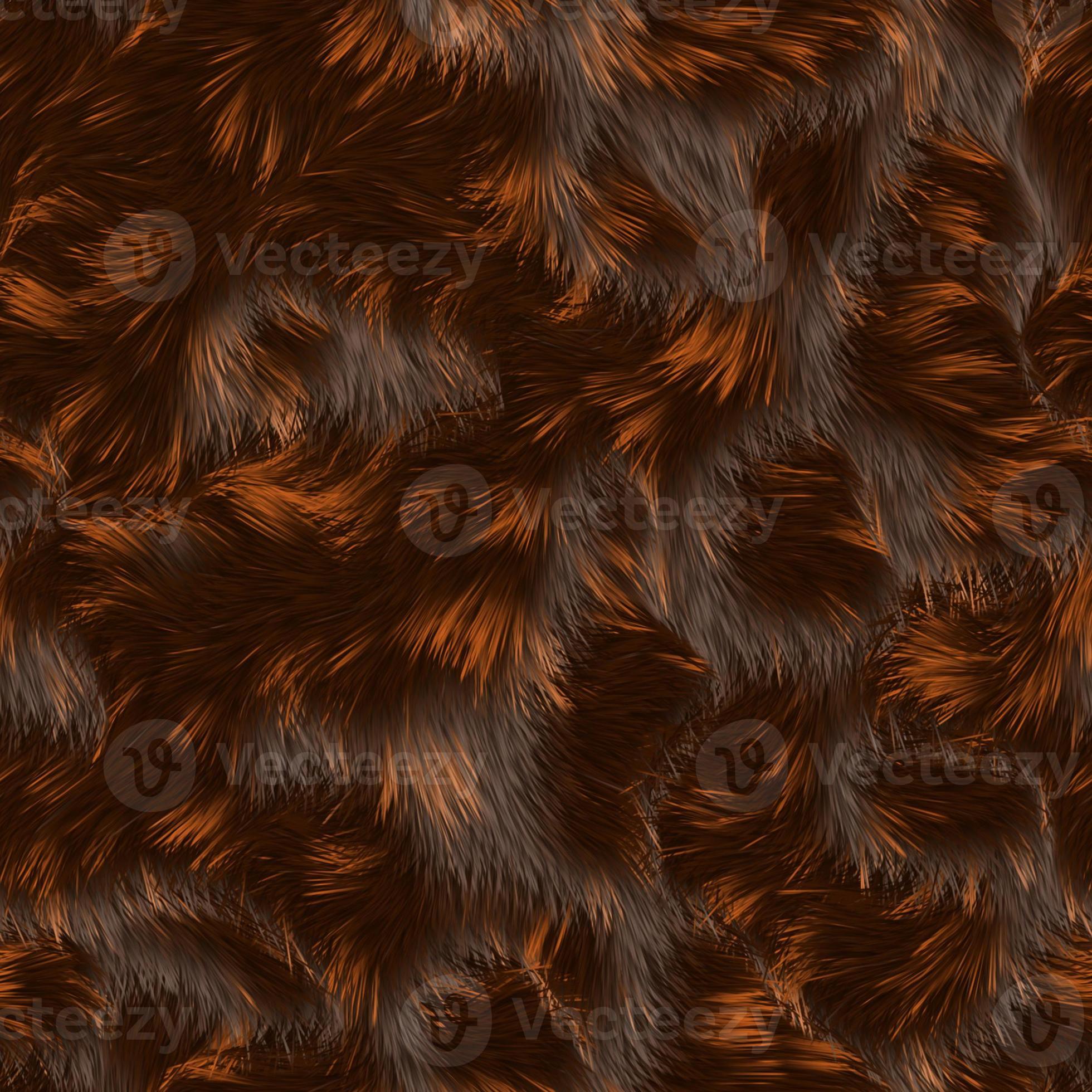 Seamless Wolf Fur Texture