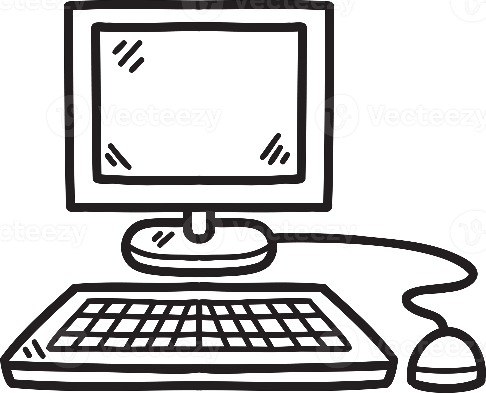 Hand Drawn personal computer illustration 11732484 PNG Hand Drawn personal computer illustration 11732484 PNG