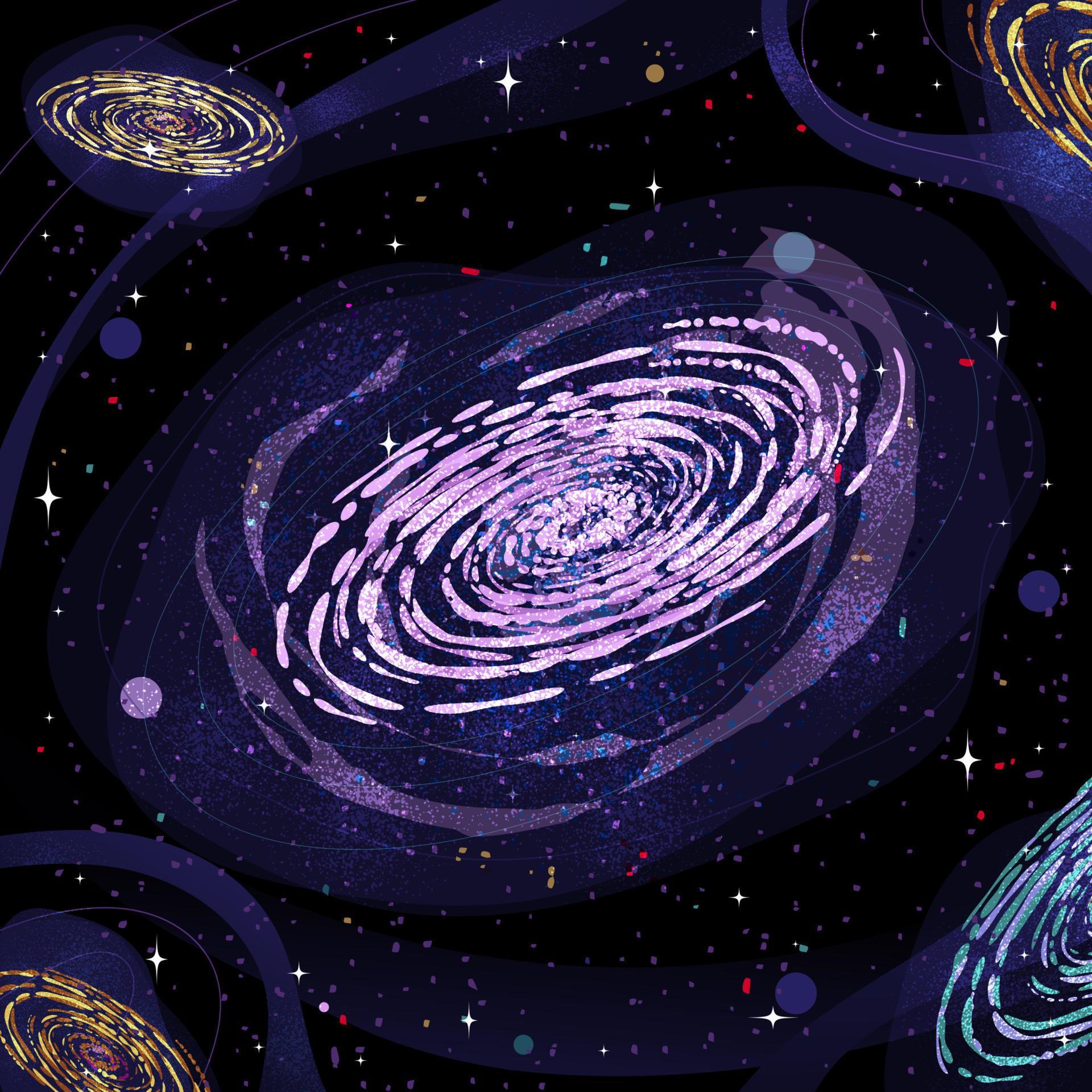 Milkyway Spiral Background 11735358 Vector Art at Vecteezy