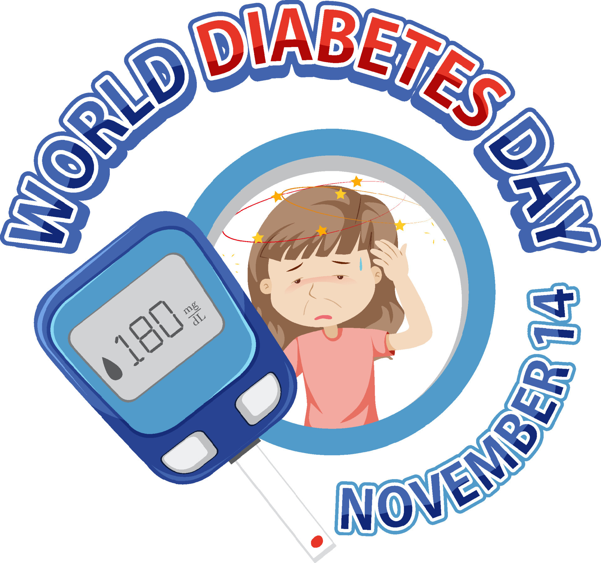 World Diabetes Day Logo Design 11743567 Vector Art at Vecteezy World Diabetes Day Logo Design 11743567 Vector Art at Vecteezy