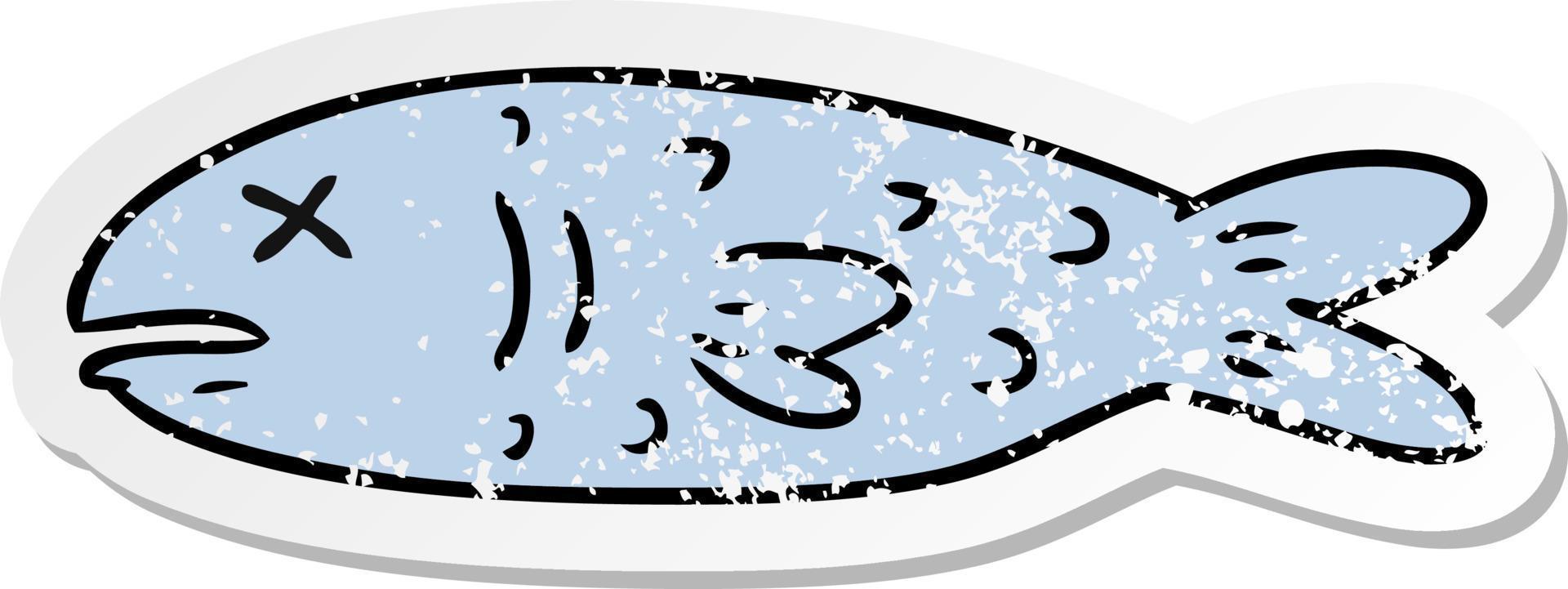 distressed sticker cartoon doodle of a dead fish 11750195 Vector Art at ... distressed sticker cartoon doodle of a dead fish 11750195 Vector Art at ...