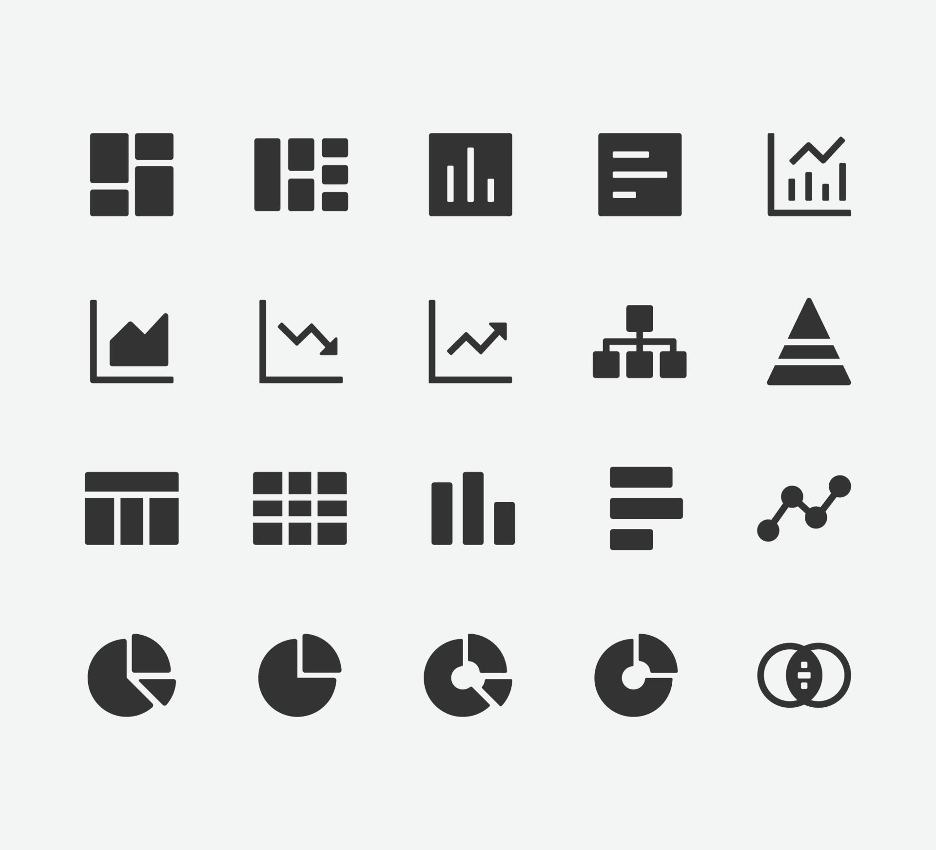 Diagram and chart icon. Business diagrams icon symbol. Diagram and ...