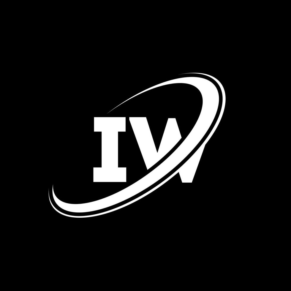 IW I W letter logo design. Initial letter IW linked circle uppercase ... IW I W letter logo design. Initial letter IW linked circle uppercase ...