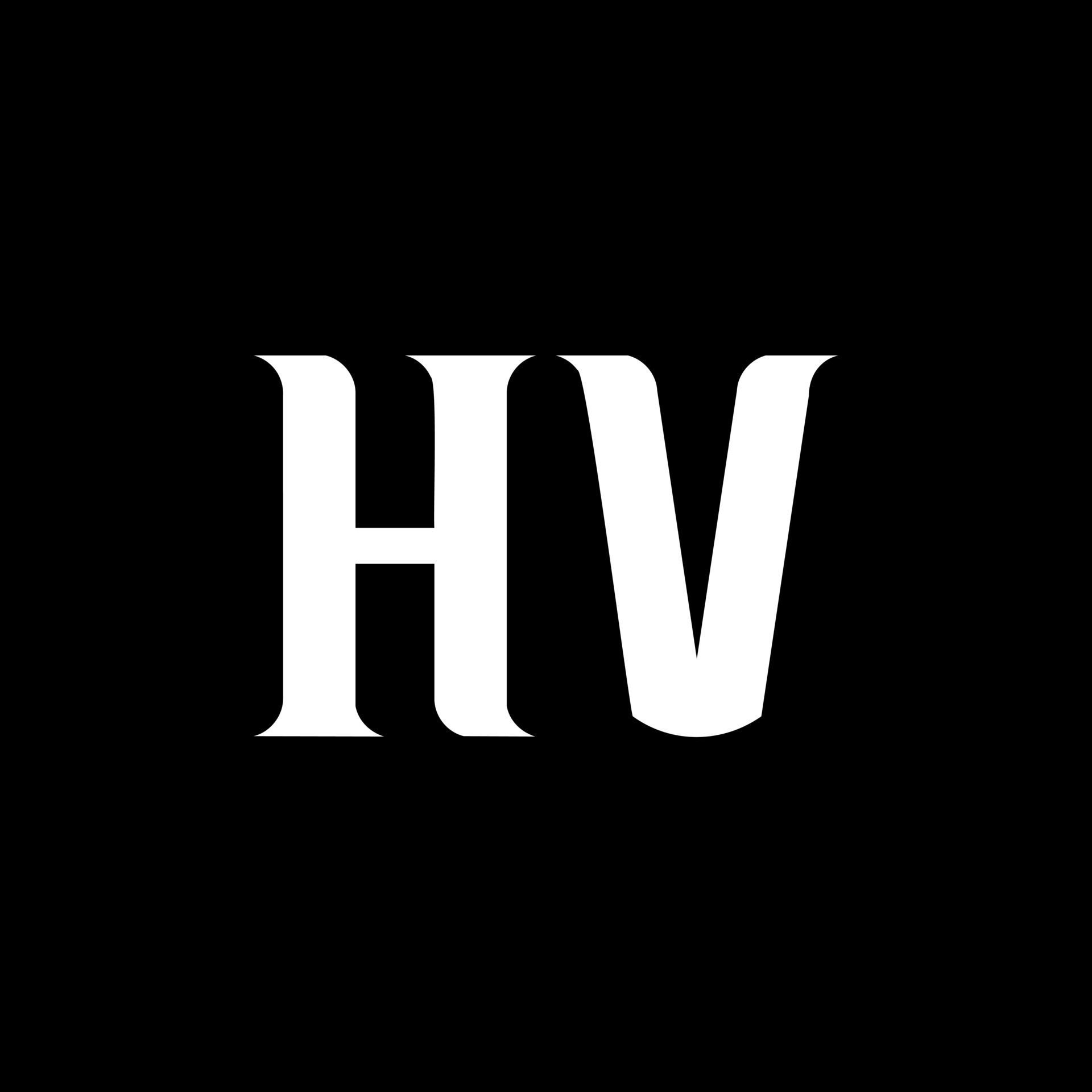 diseño del logotipo de la letra hv hv. letra inicial hv mayúscula ... diseño del logotipo de la letra hv hv. letra inicial hv mayúscula ...