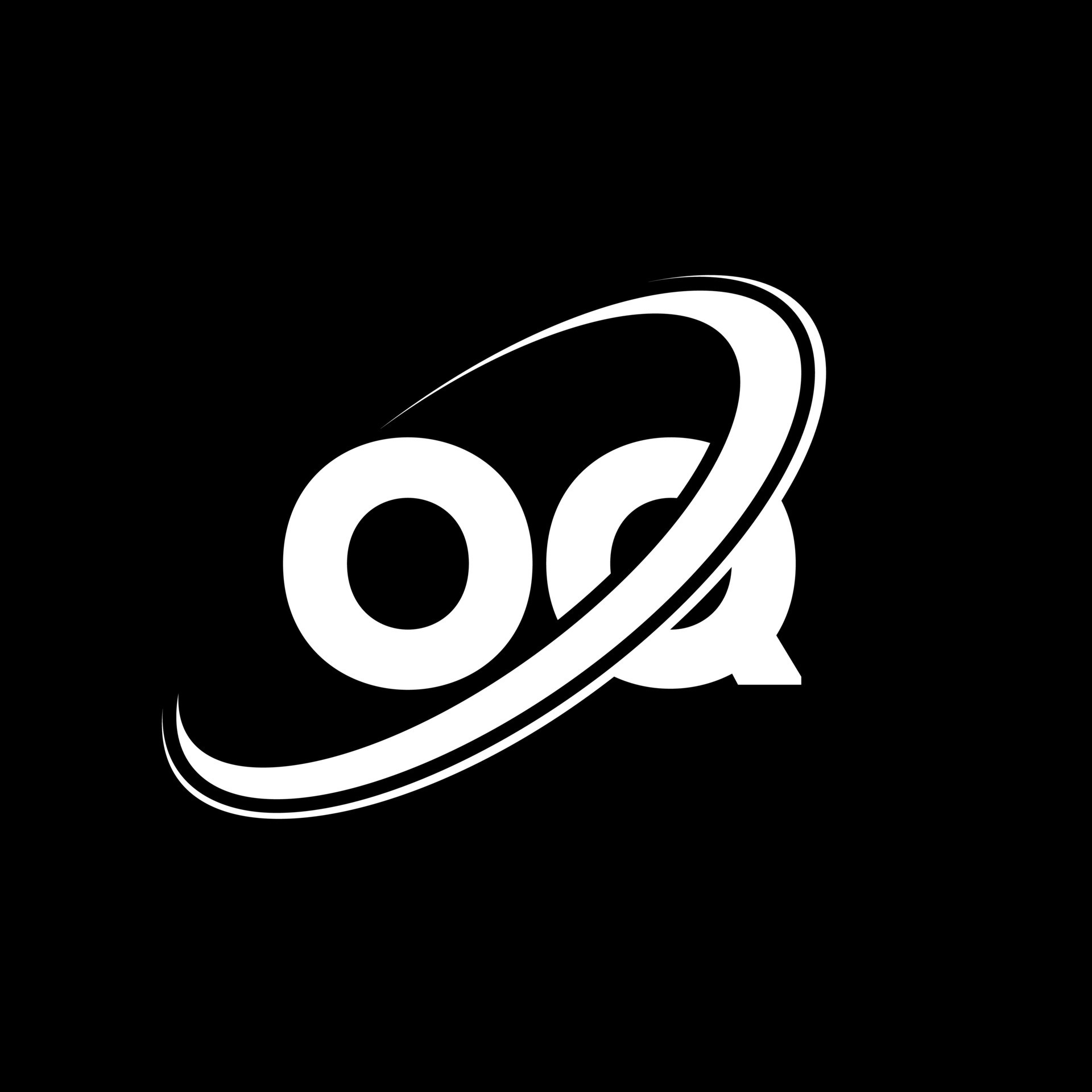 diseño del logotipo de la letra oq oq. letra inicial oq círculo ... diseño del logotipo de la letra oq oq. letra inicial oq círculo ...