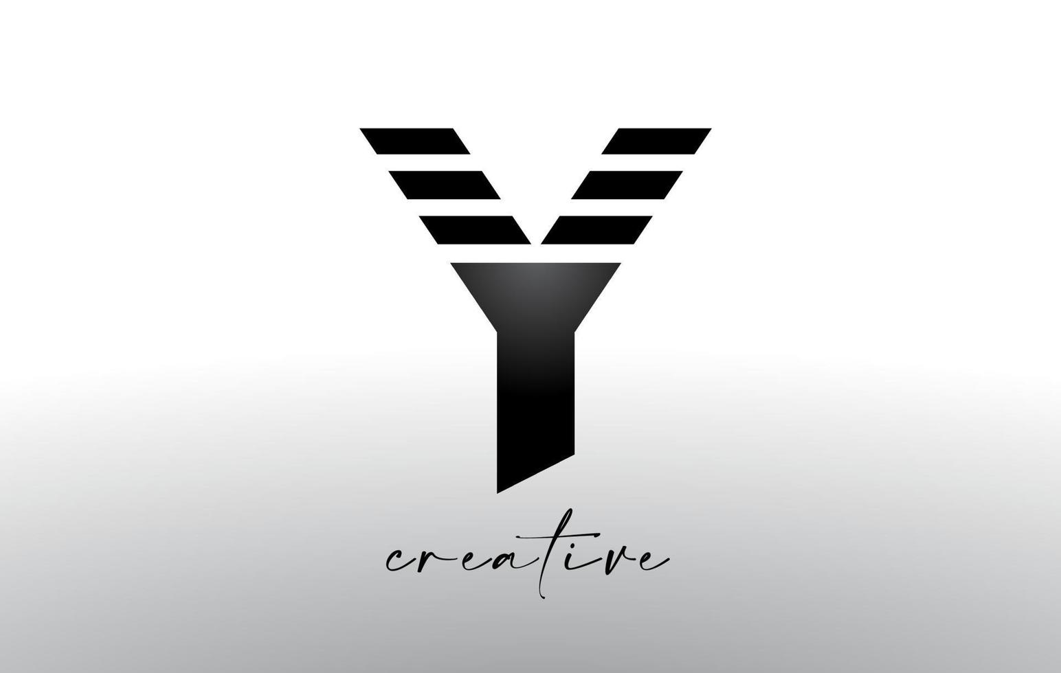 diseño del logotipo de la letra y de las líneas con líneas creativas ... diseño del logotipo de la letra y de las líneas con líneas creativas ...