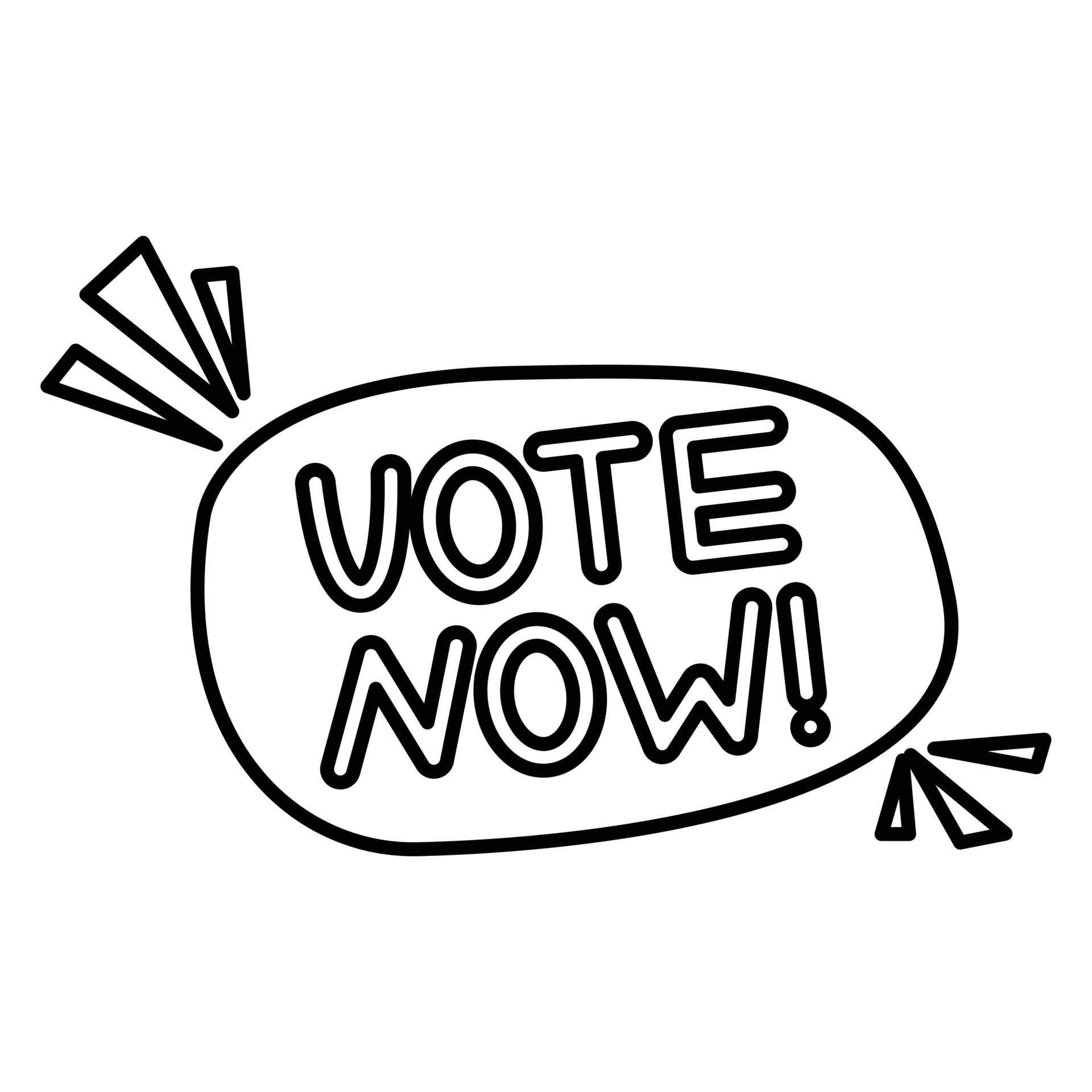 Illustration of Vote Now 11766489 Vector Art at Vecteezy