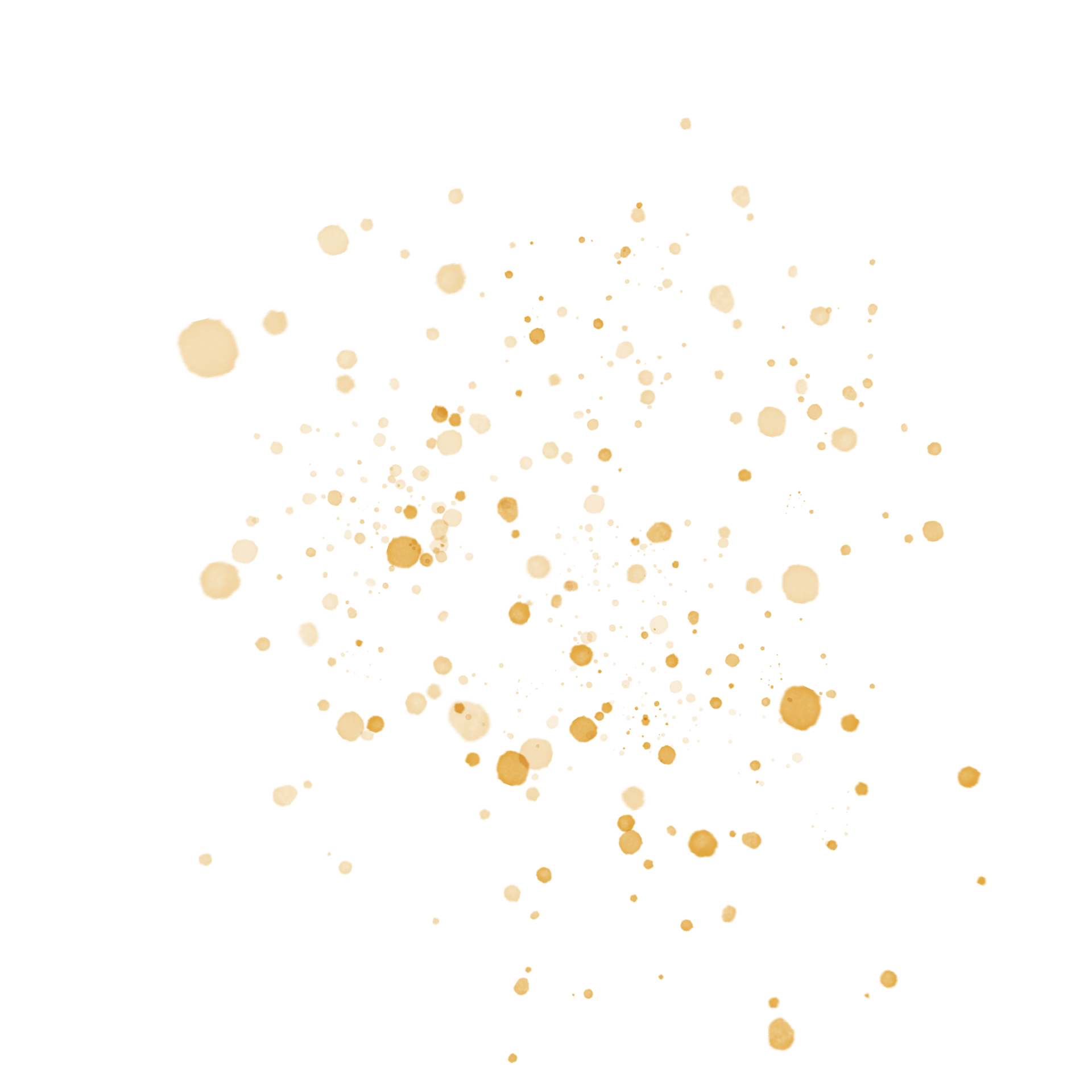 Gold Splatter Paint Splash 11769940 PNG