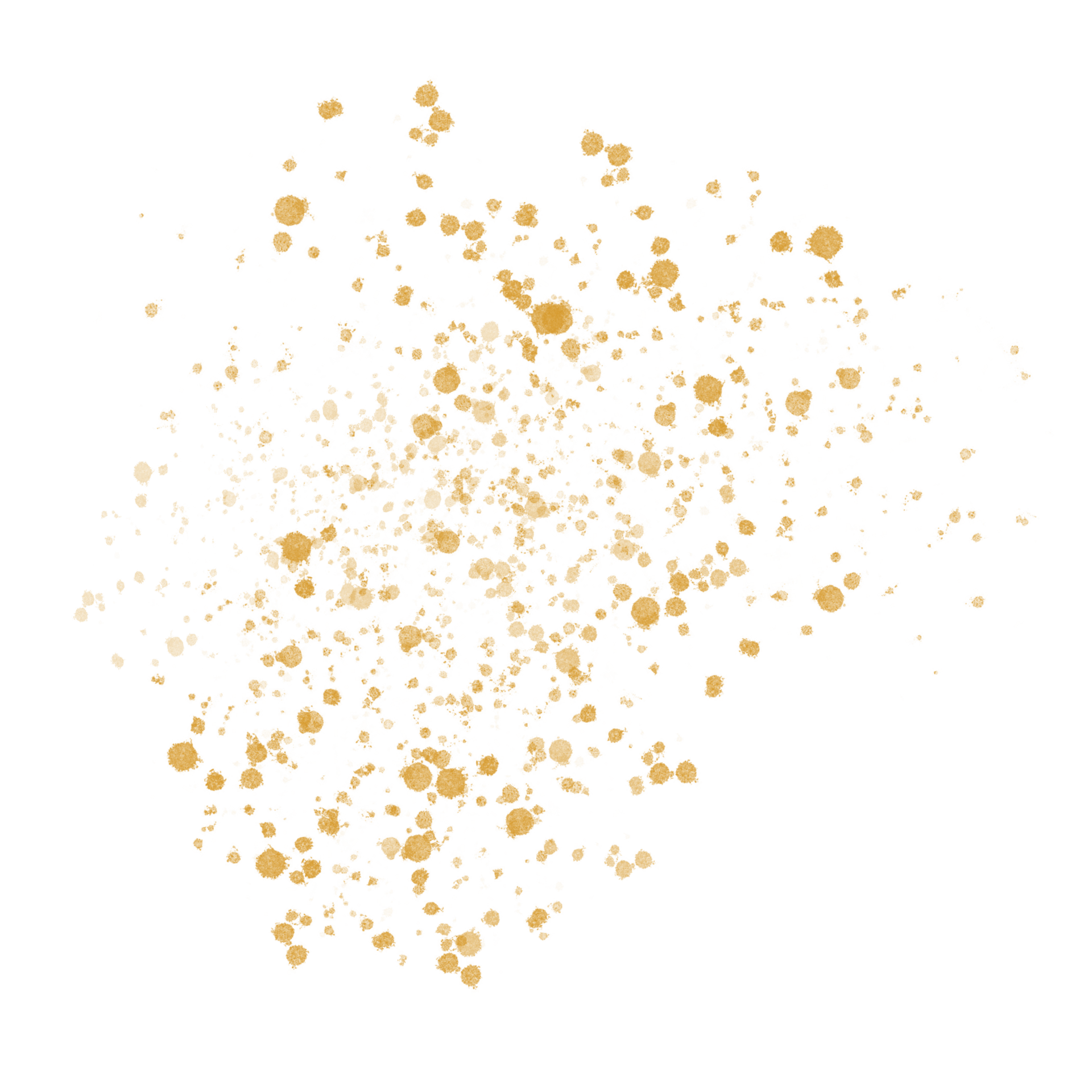 Gold Splatter Paint Splash 11769960 PNG