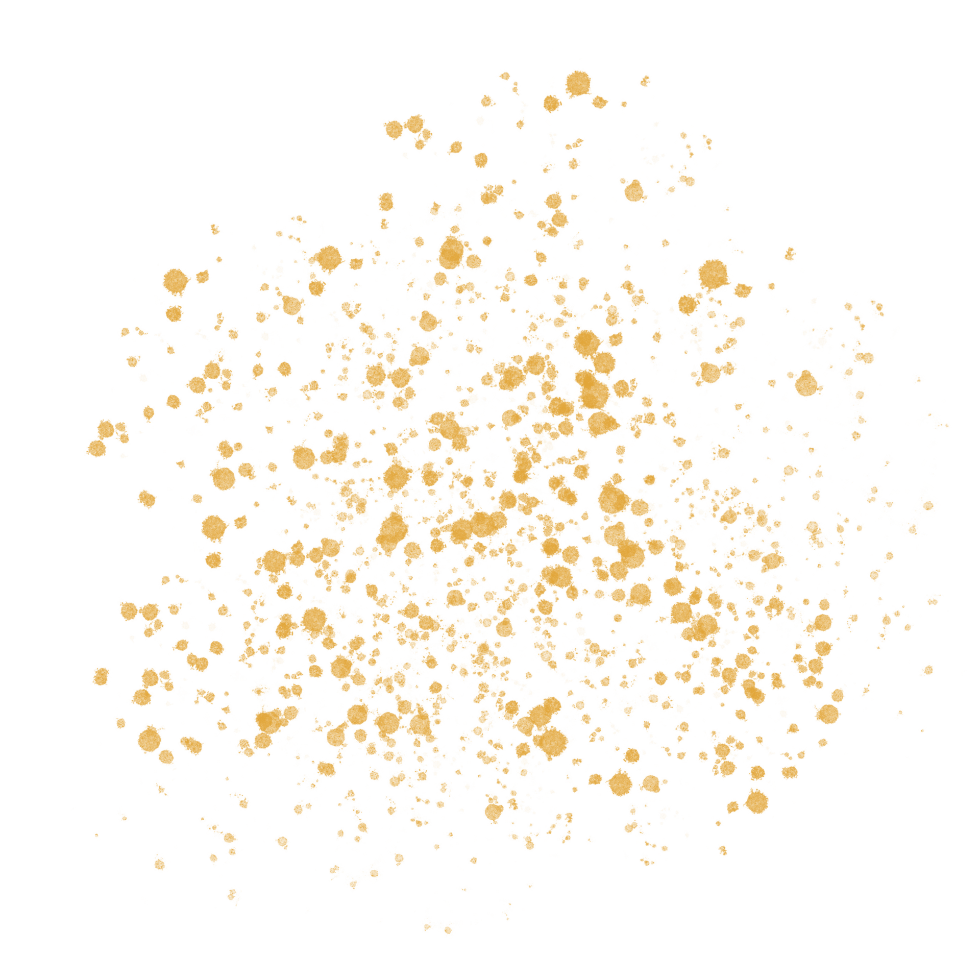 Gold Splatter Paint Splash 11769966 PNG
