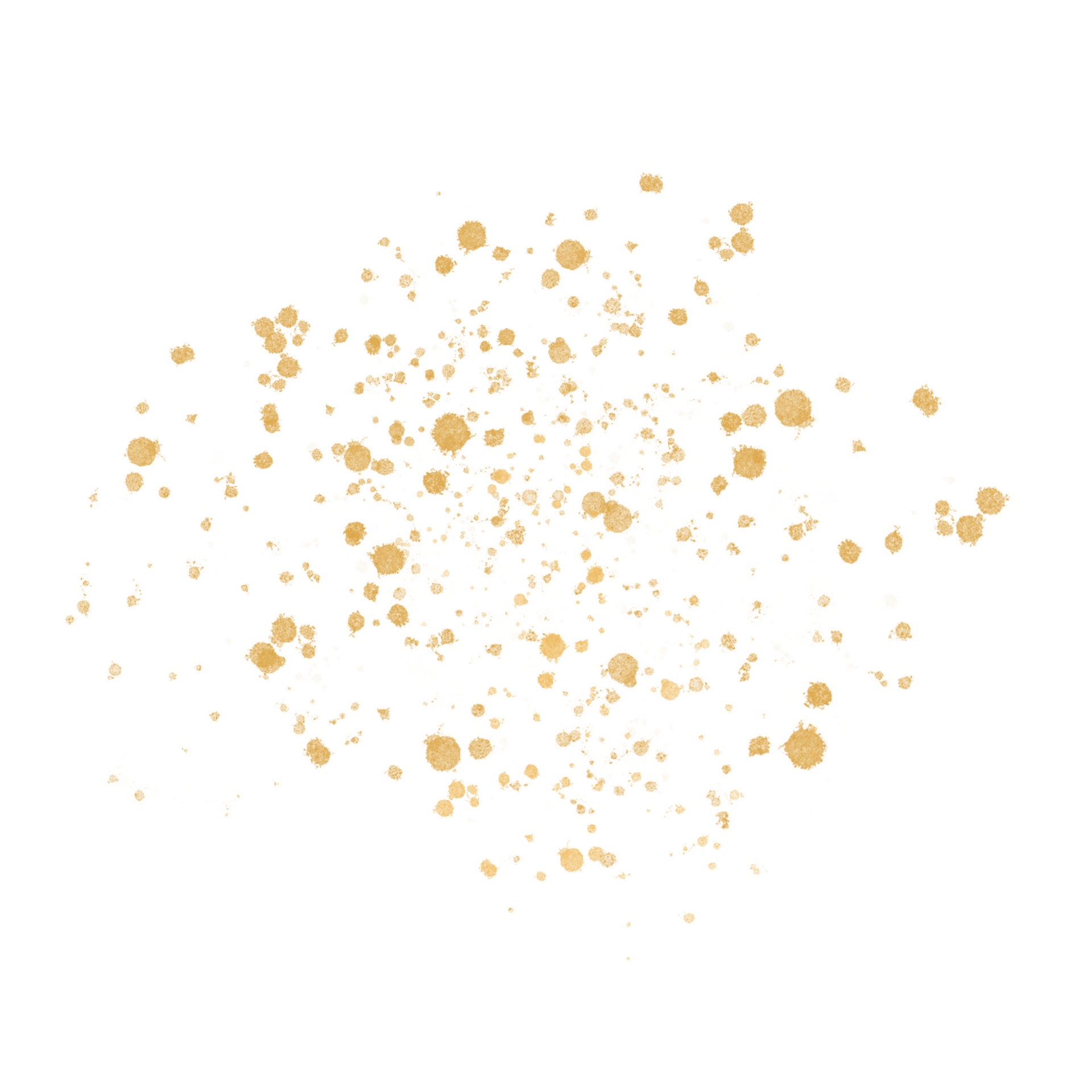 Gold Splatter Paint Splash 11769973 PNG