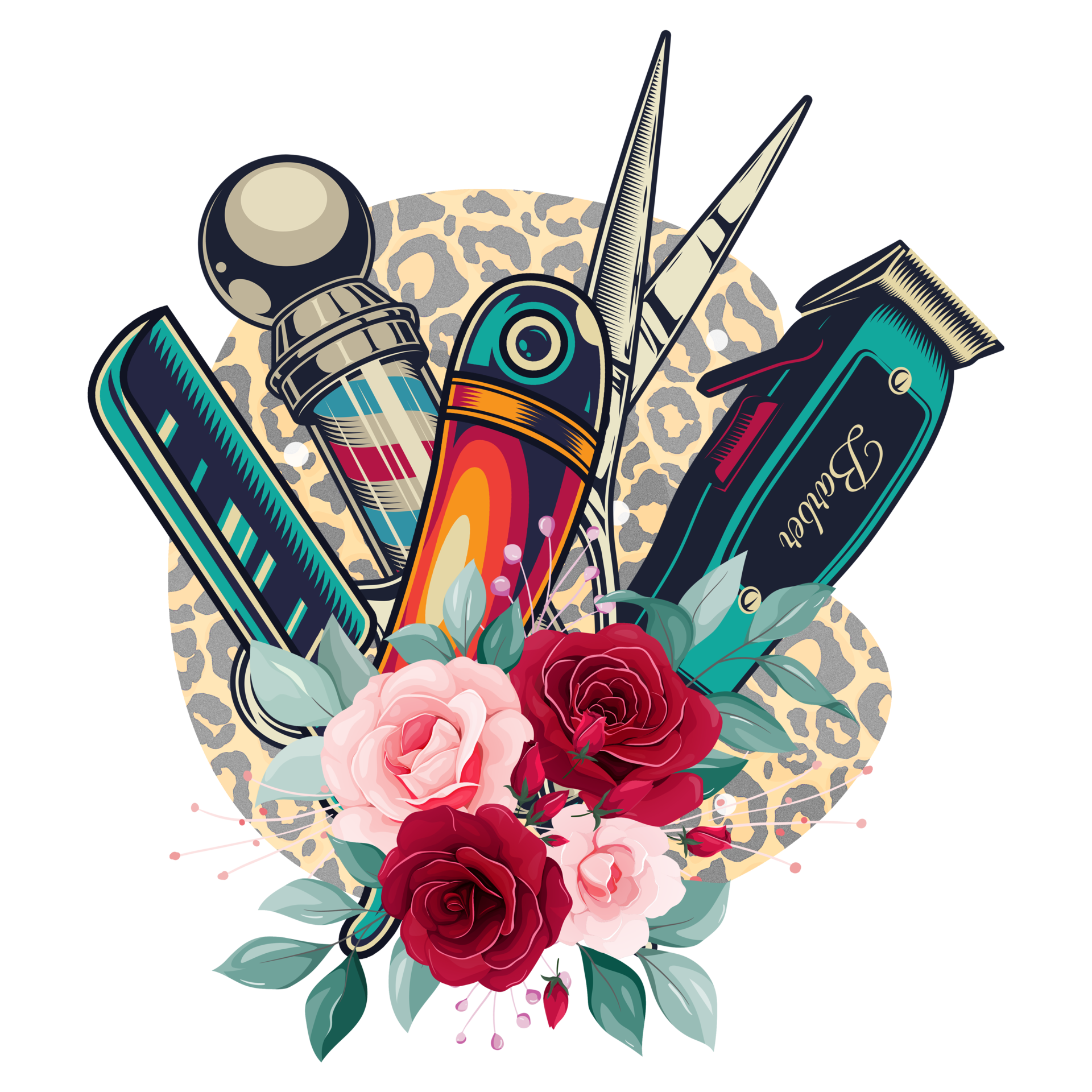 peluquero vintage rosas florecientes png, postes de peluquero tijeras ... peluquero vintage rosas florecientes png, postes de peluquero tijeras ...