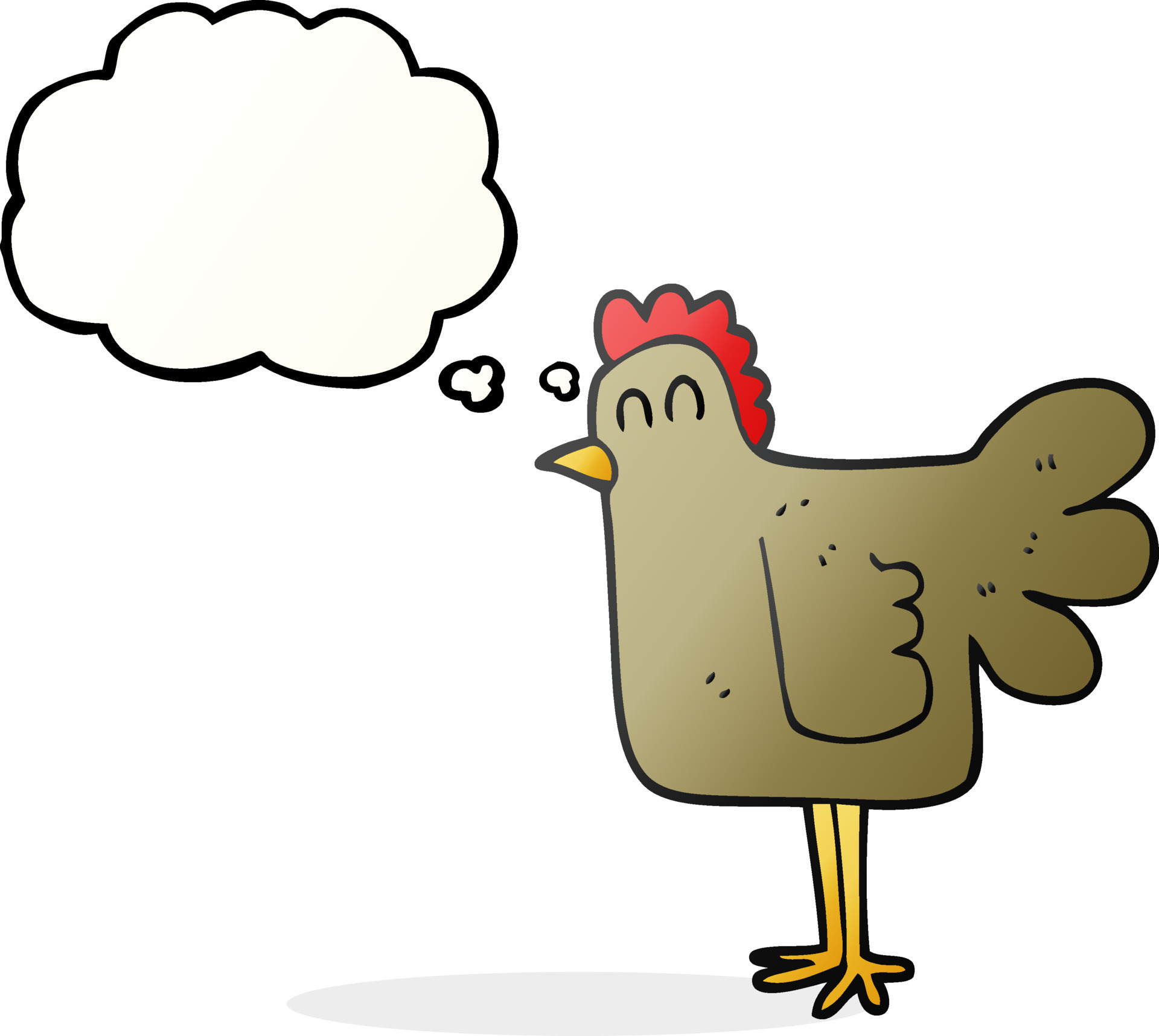 freehand drawn thought bubble cartoon chicken 11781790 Vector Art at ... freehand drawn thought bubble cartoon chicken 11781790 Vector Art at ...