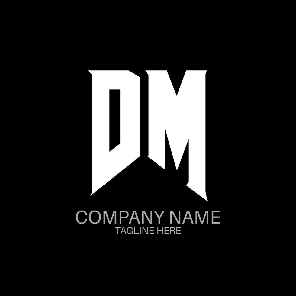 DM Letter Logo Design. Initial letters DM gaming's logo icon for ... DM Letter Logo Design. Initial letters DM gaming's logo icon for ...