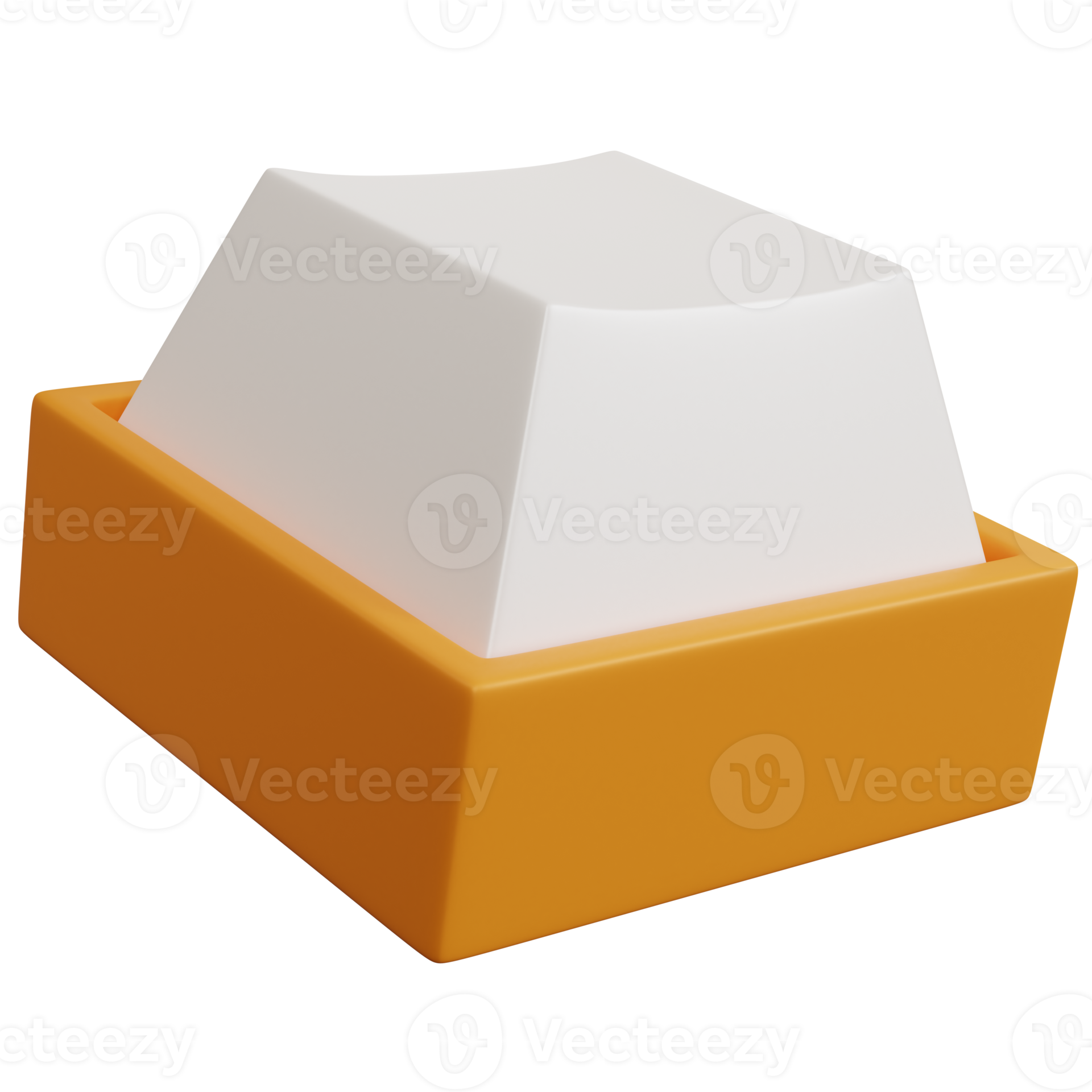 3d rendering one keyboard key isolated 11787559 PNG