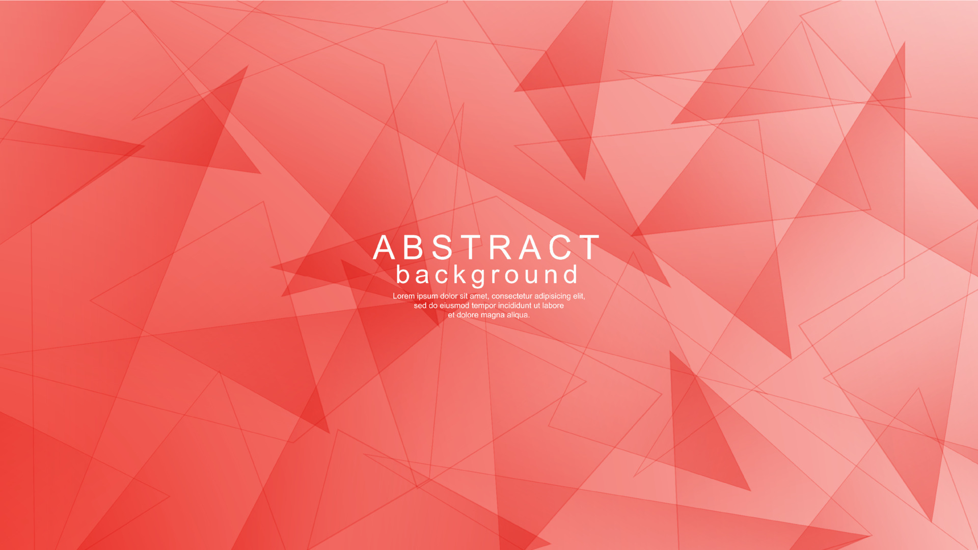 Abstract triangle design on gradient background 11788542 Vector Art at ...