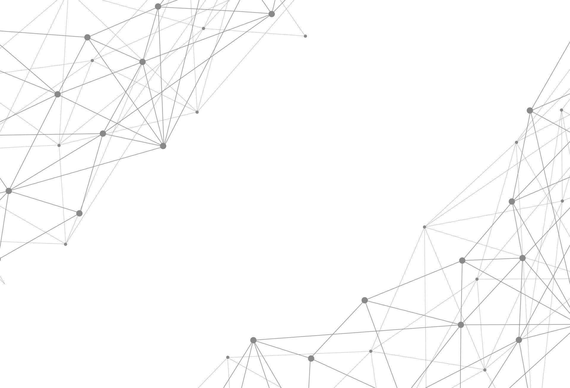 Abstract Technology Lines And Dots Connection Background Geometric
