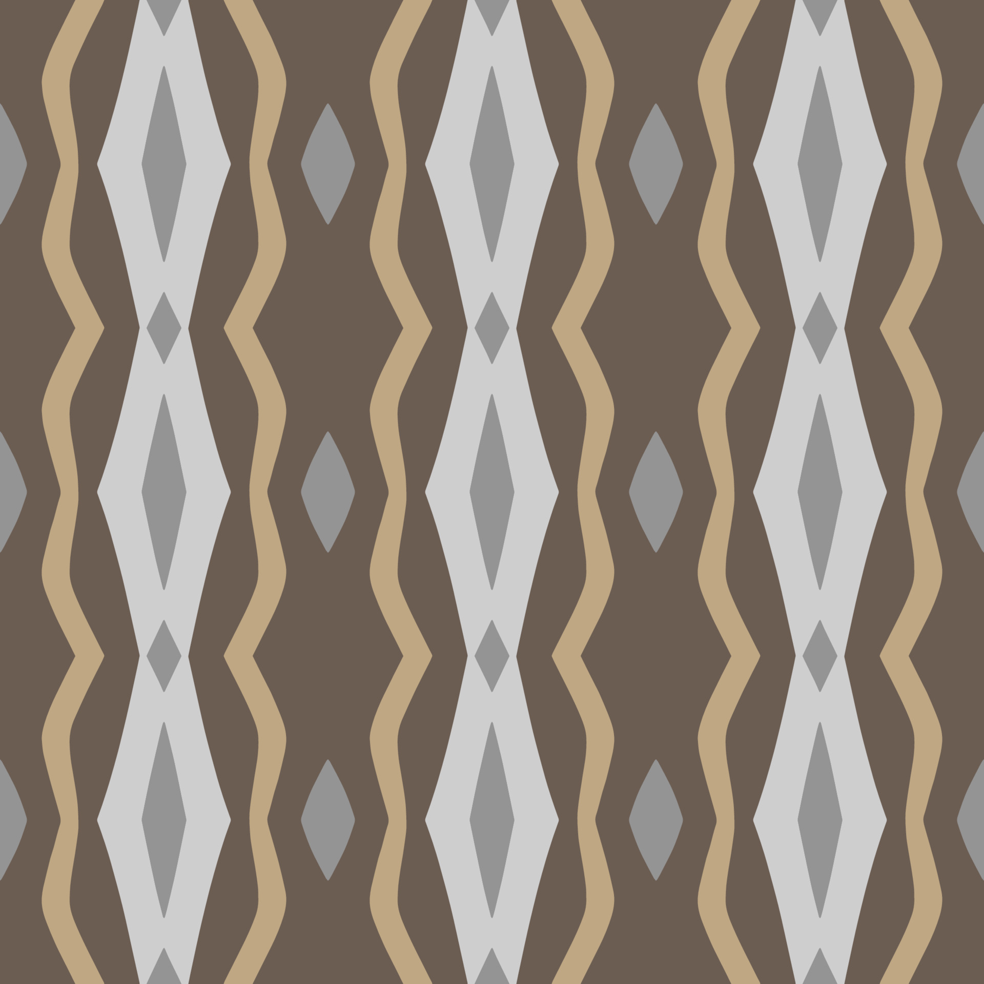Chevron Zigzag Pattern Design With Aztec Style And Ikat Sign Seamless