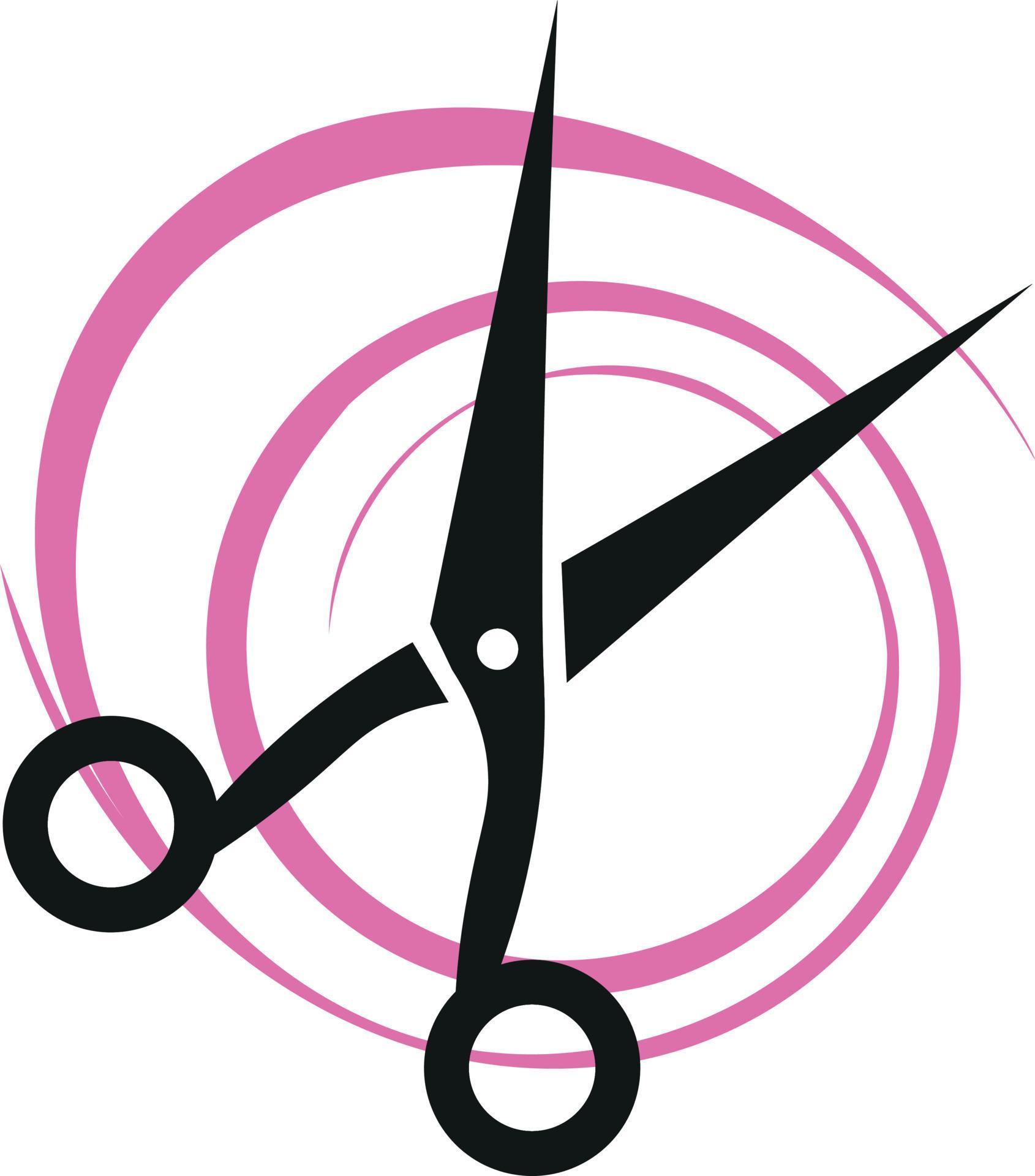 Scissors vector with background shape 11796310 Vector Art at Vecteezy