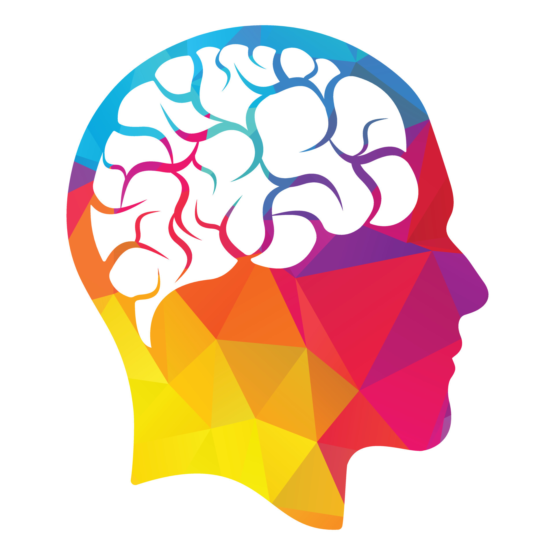 Head with brain vector illustration design. Human head and brain vector ... Head with brain vector illustration design. Human head and brain vector ...