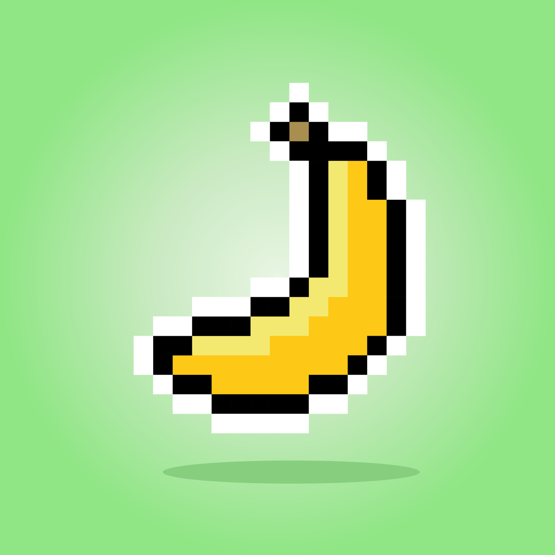 8 bit pixel banana. Fruits in the Illustration of Game Asset Vector 8 ... 8 bit pixel banana. Fruits in the Illustration of Game Asset Vector 8 ...