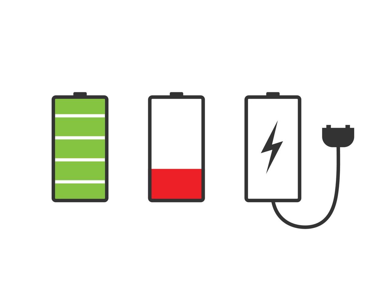 Battery Charging Illustration Collection 11818575 Vector Art At Vecteezy
