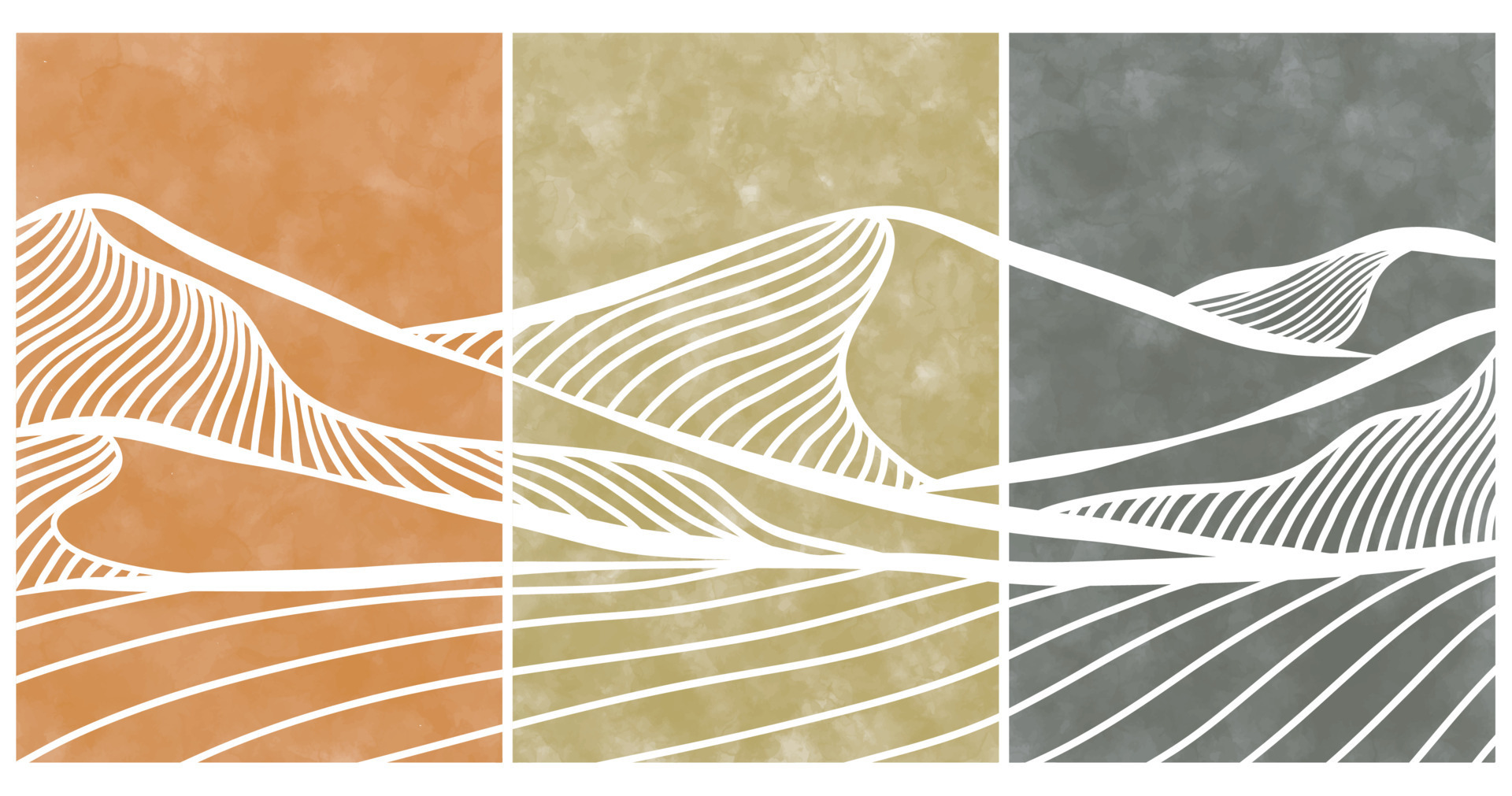 Japanese Background With Line Wave Pattern Vector Abstract Template With Geometric Pattern