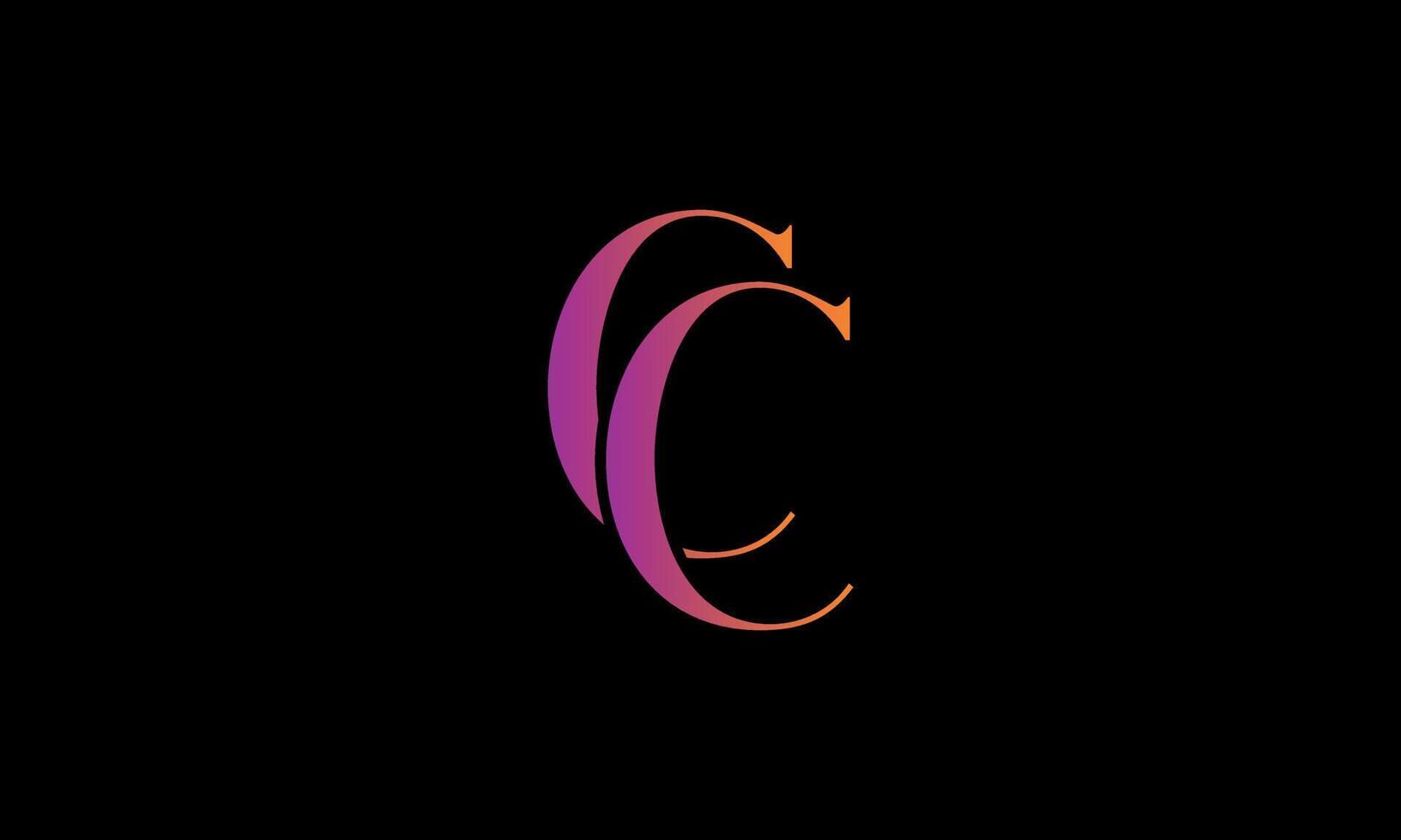 Letter CC Vector Logo Free Template Free Vector 11836876 Vector Art at ...