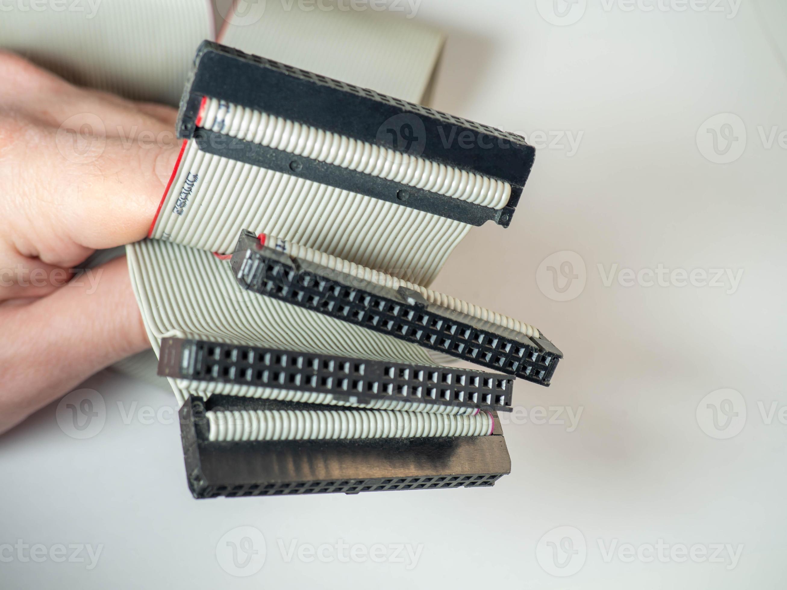 Loops of wires from the computer system unit 11840730 Stock Photo at ...