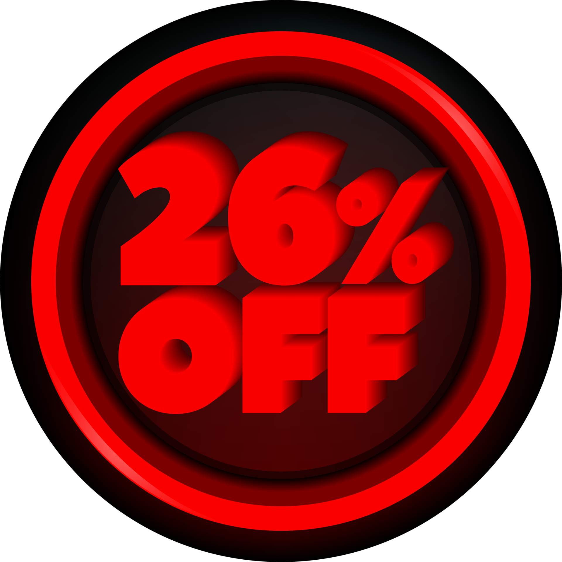 tag-26-percent-discount-button-black-friday-promotion-for-big-sales