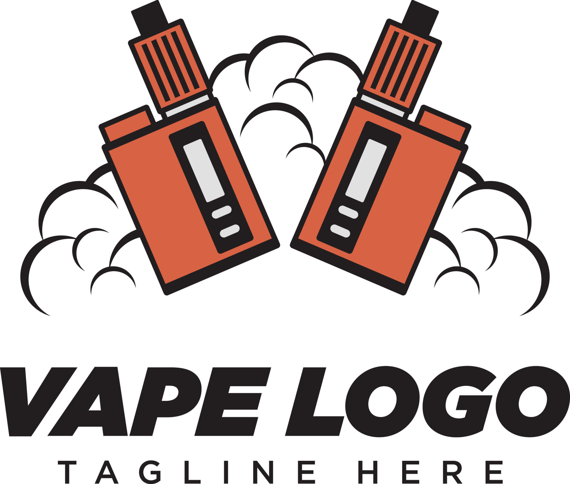 Vape Logo Design For Vape Shop 11842563 Vector Art At Vecteezy