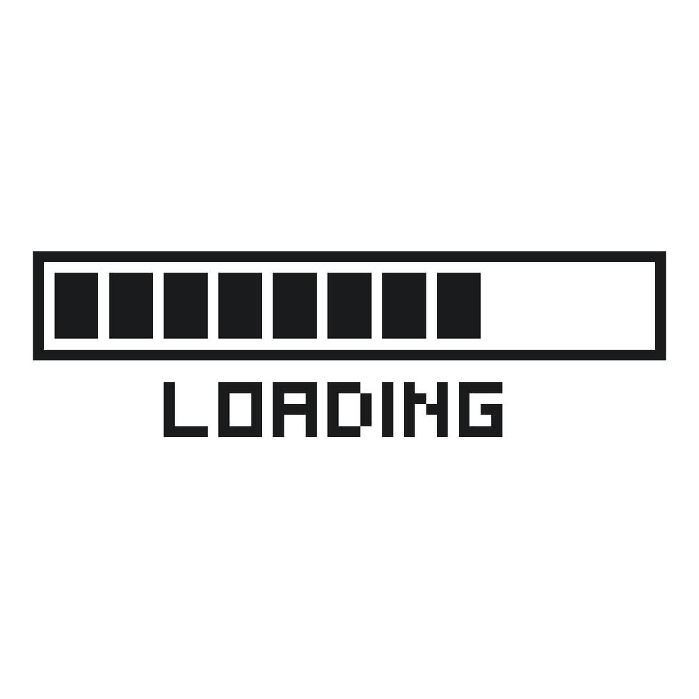 pixel illustration loading icon progress bar 11844476 Vector Art at ... pixel illustration loading icon progress bar 11844476 Vector Art at ...