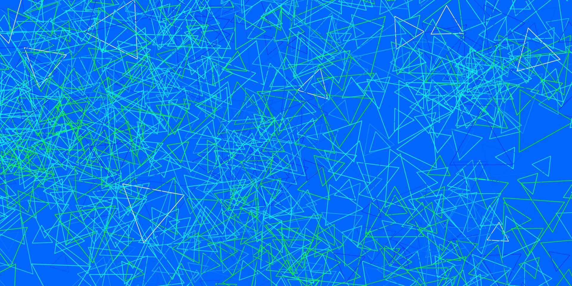Light Blue Green Vector Template With Triangle Shapes 11845237 Vector